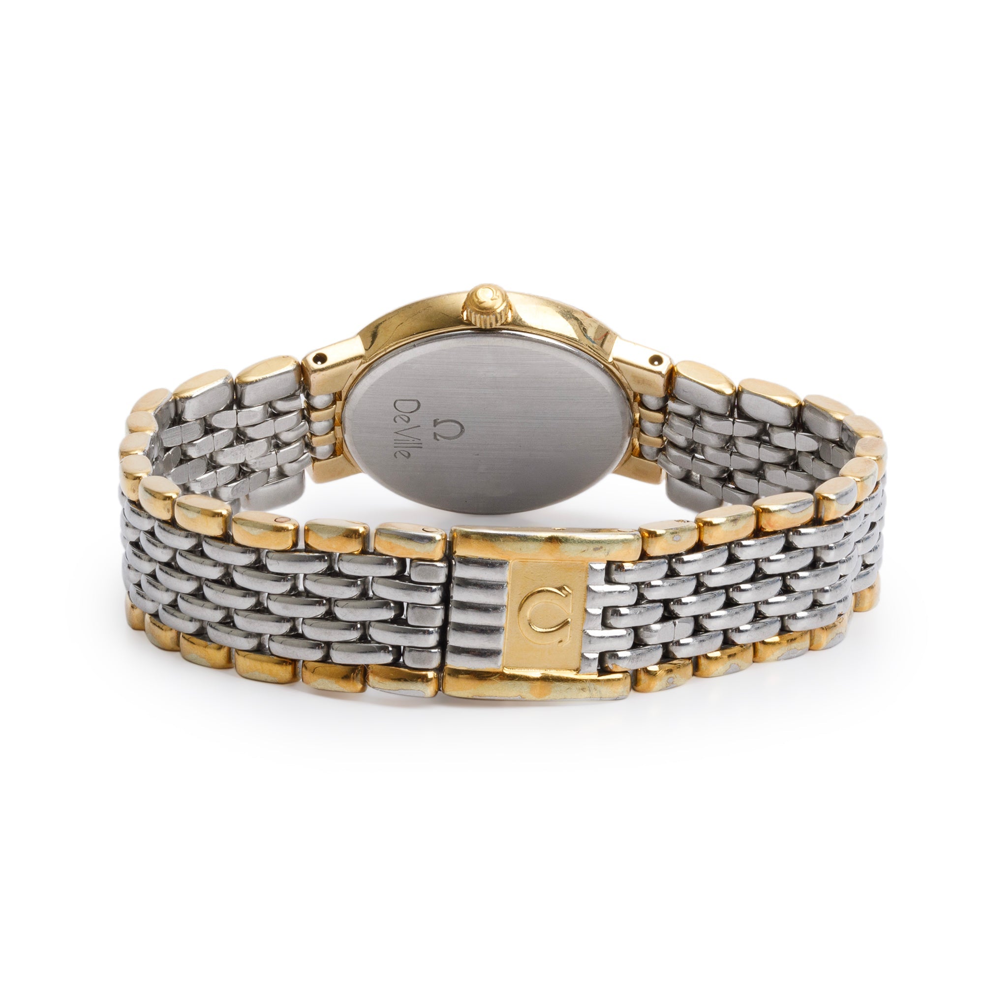 Omega Two-Tone Stainless Steel De Ville Ile de France 22 MM Watch ...