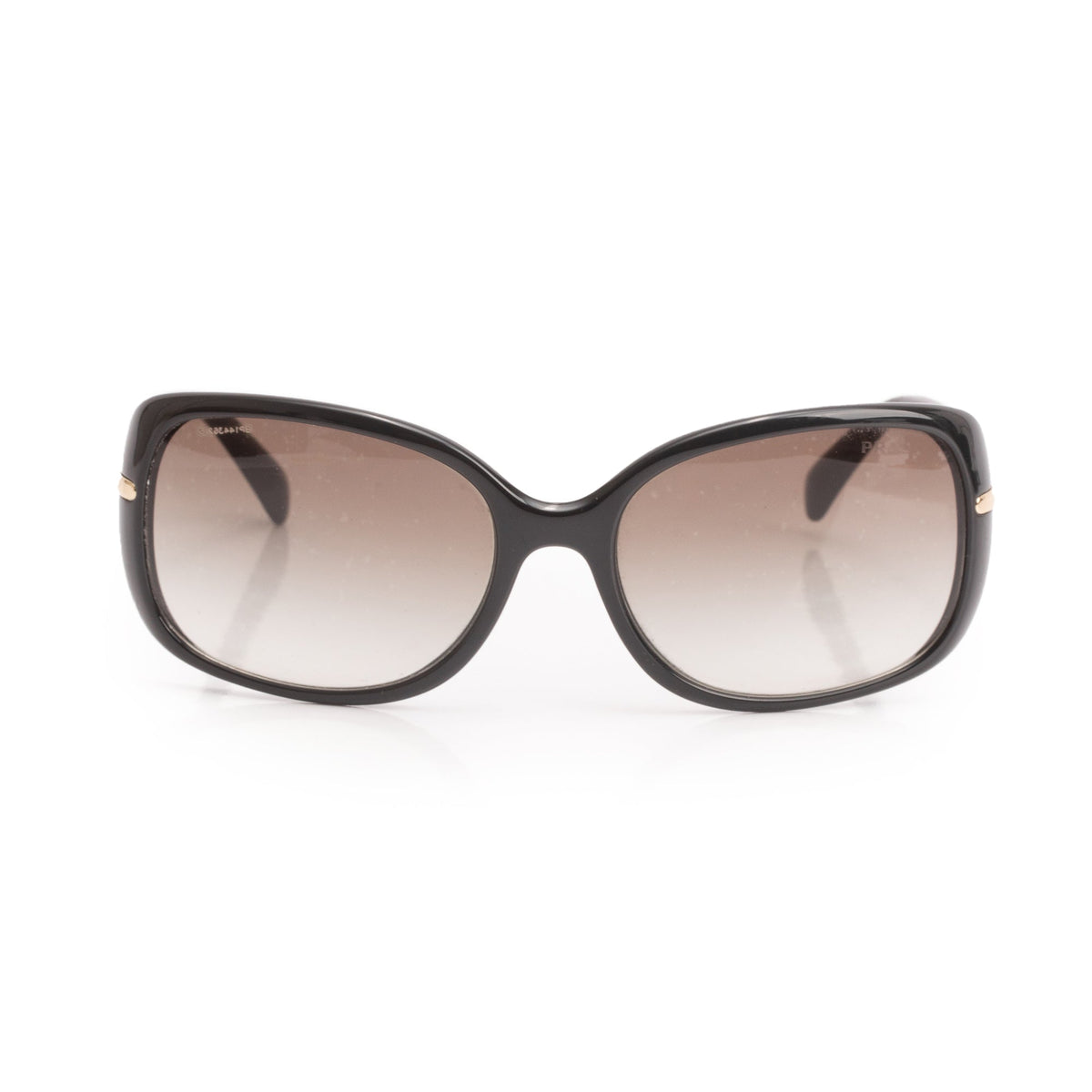 Prada SPR 080 Black Acetate Conceptual Sunglasses w/ Case – Oliver ...