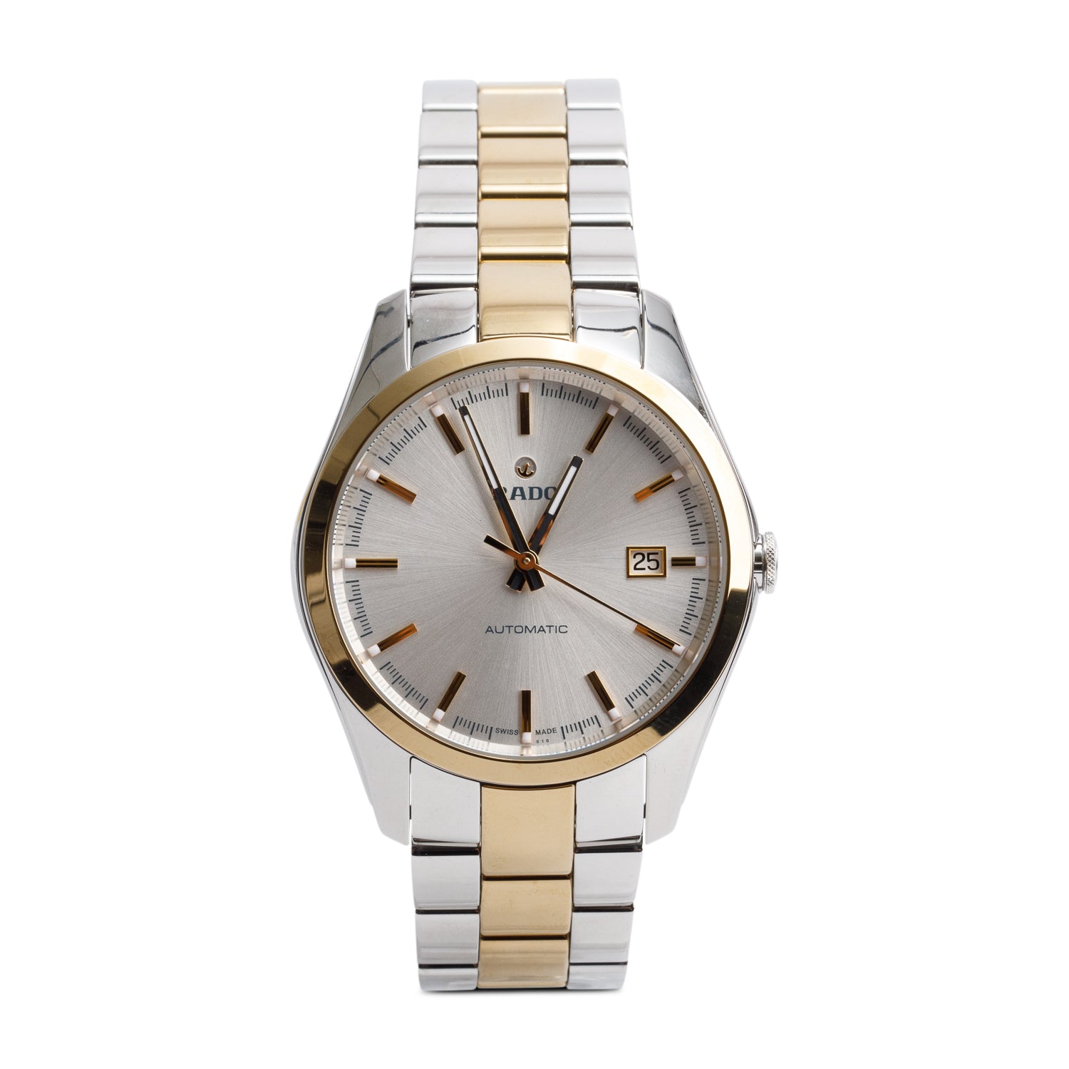 Rado Stainless Steel & Yellow Gold Ceramos HyperChrome 40 MM Automatic ...