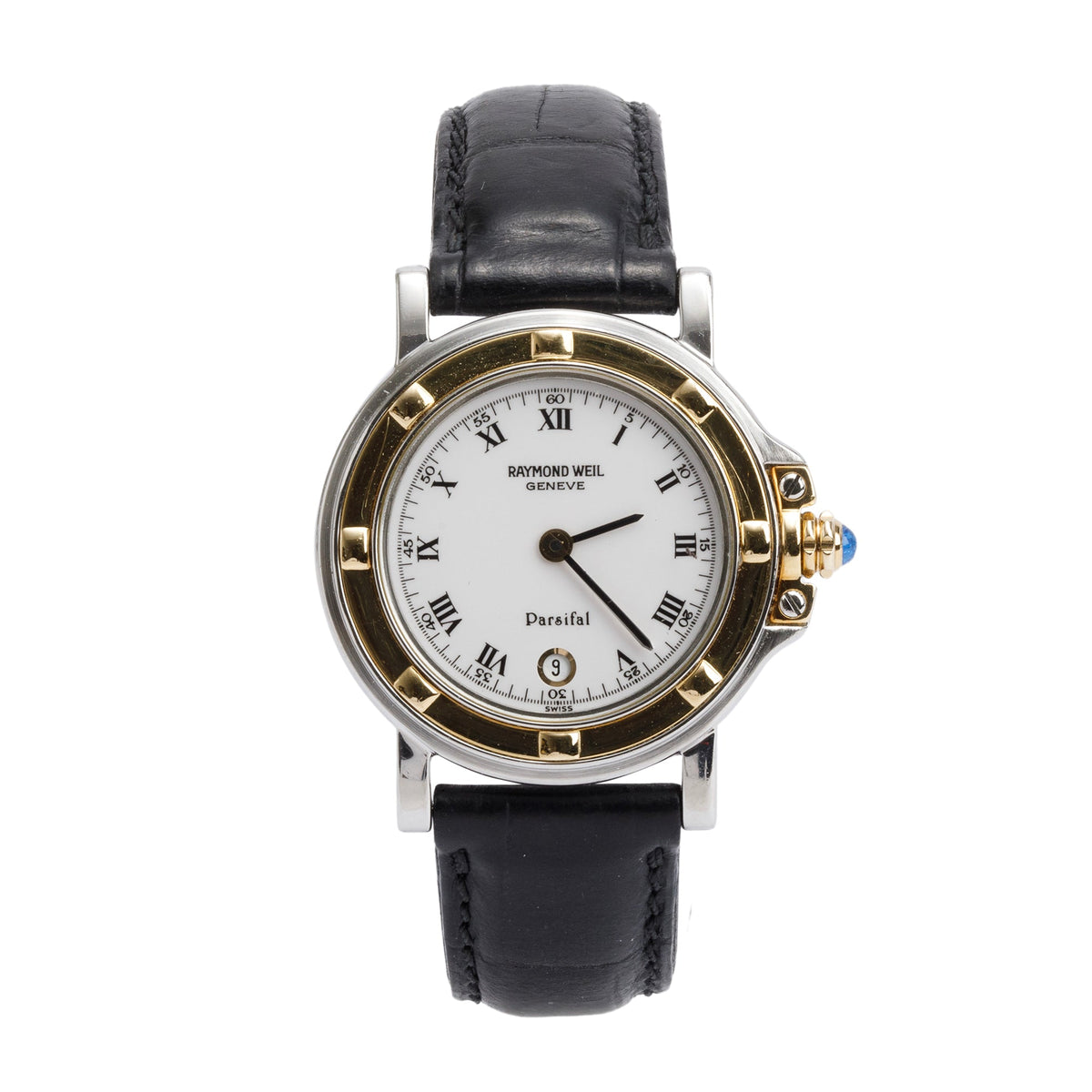 Raymond Weil Gold Plated & Stainless Steel Parsifal 26 MM Quartz Watch ...
