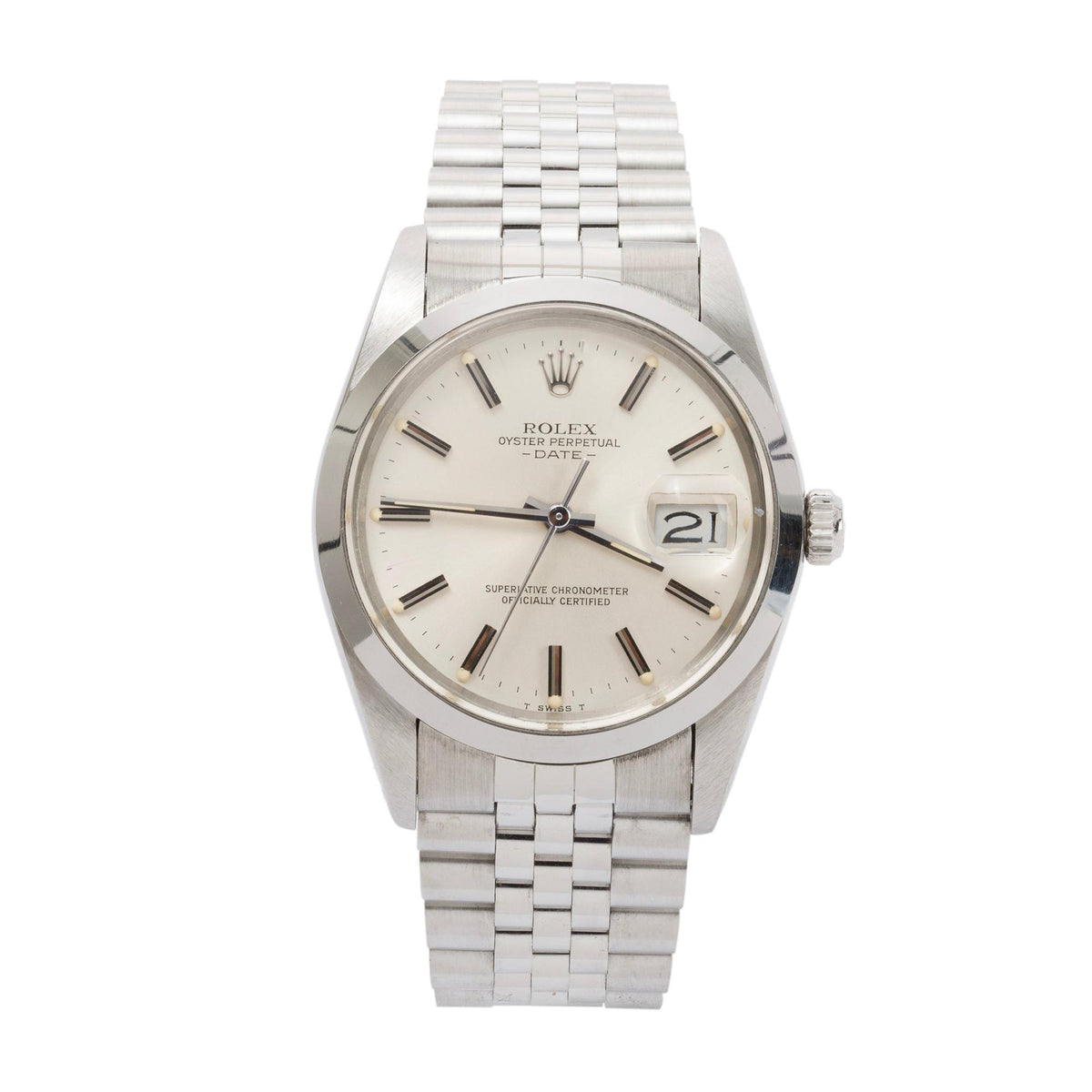 Rolex Oyster Perpetual Date 34 MM Watch – OLIVER'S