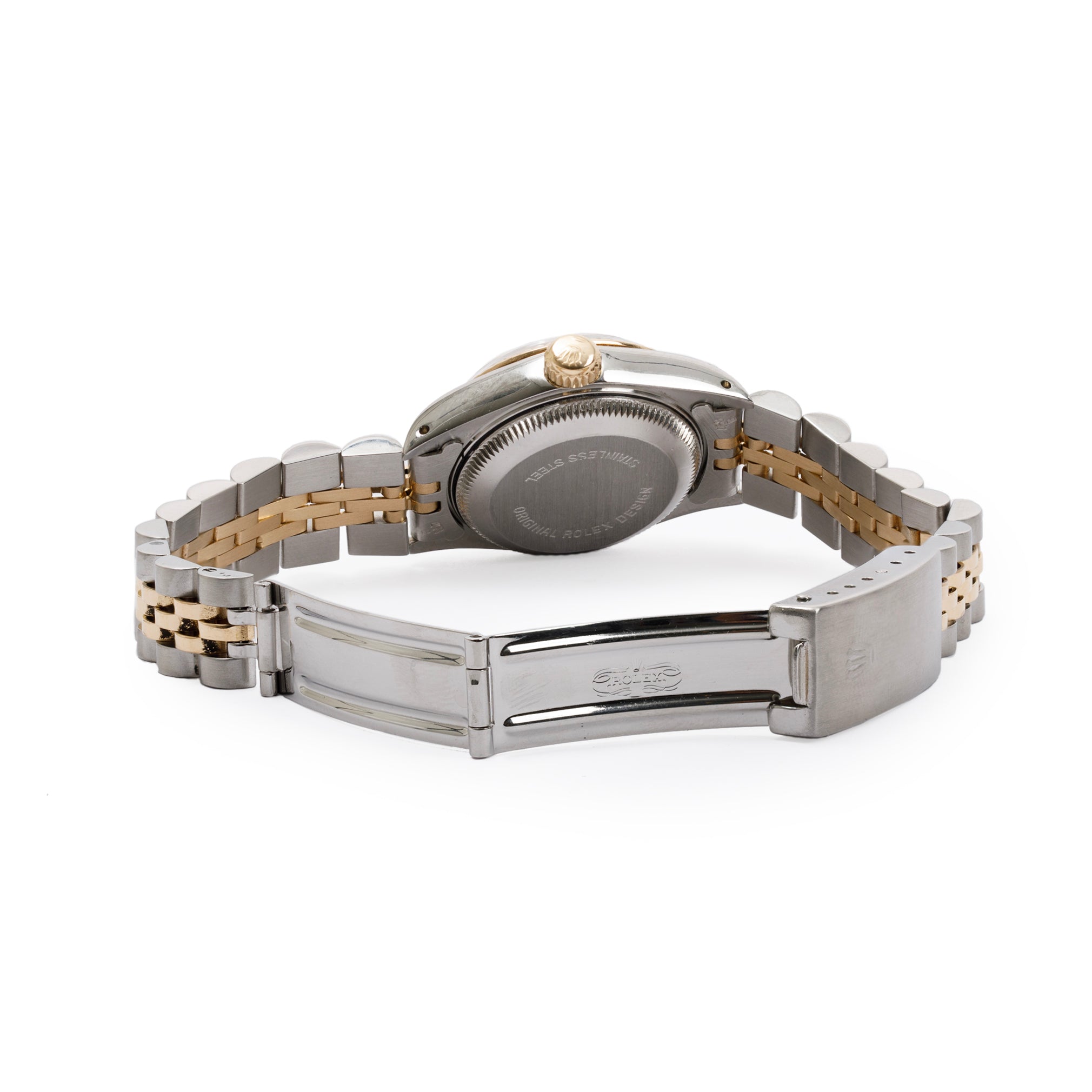 Rolex Stainless Steel & 18k Yellow Gold Datejust 26 mm Watch – OLIVER'S