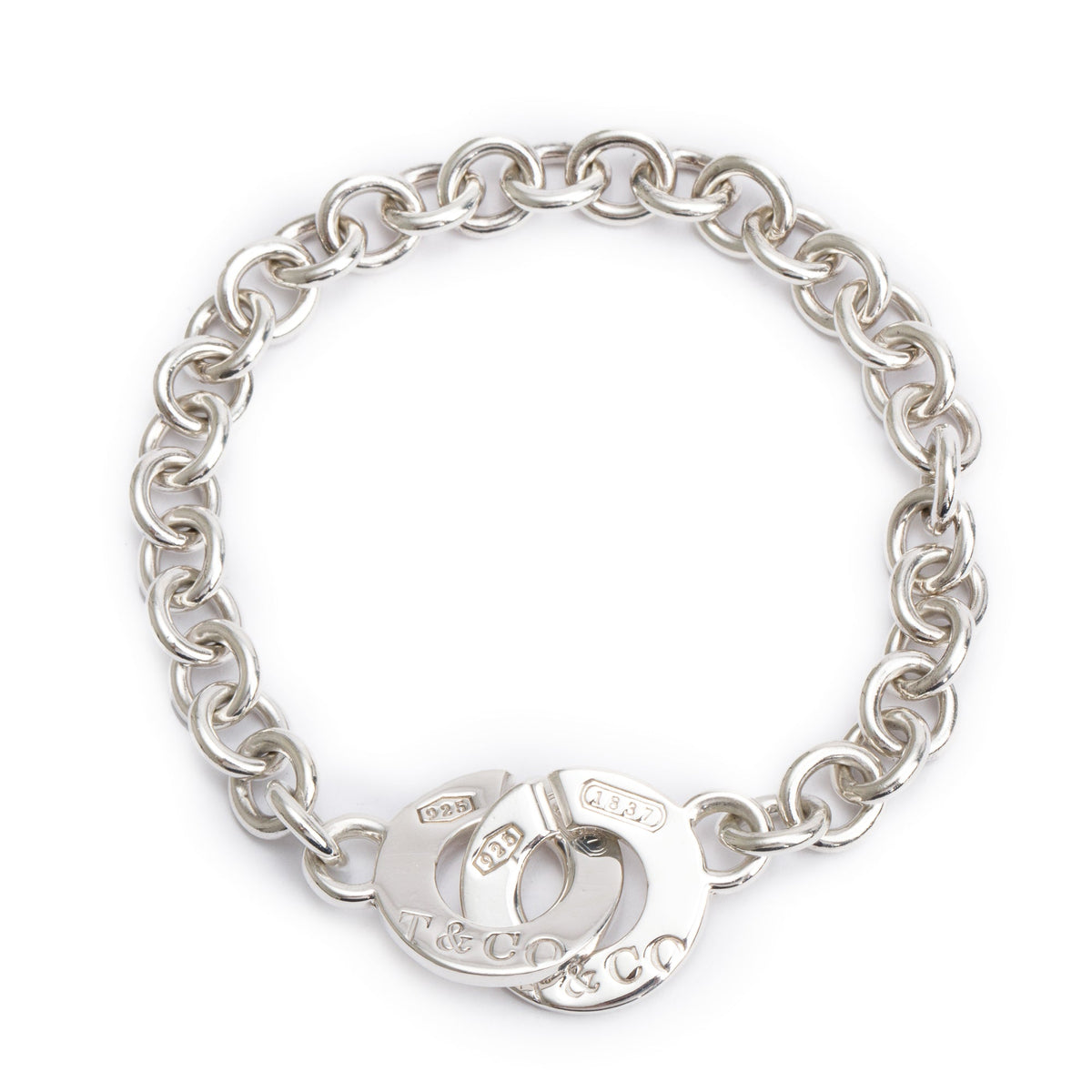 Tiffany & Co. Sterling Silver 1837 Interlocking Circles Bracelet – OLIVER'S