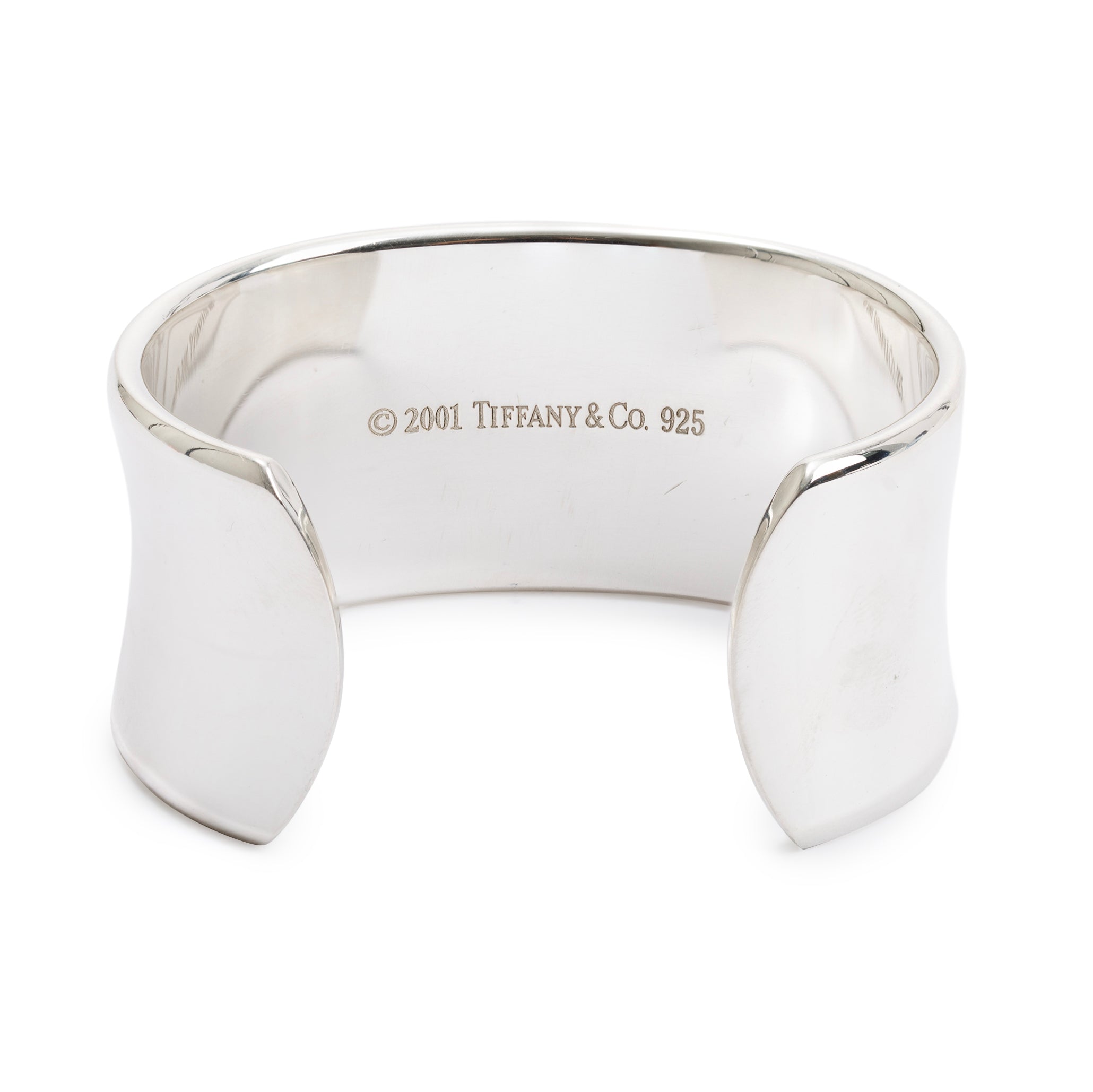 Tiffany & Co. Sterling Silver 1837 Wide Cuff Bracelet – Oliver Jewellery
