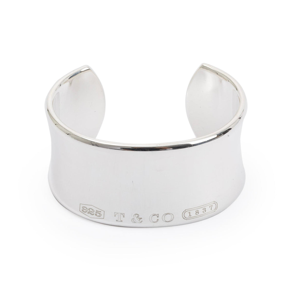 Tiffany & Co. Sterling Silver 1837 Wide Cuff Bracelet – OLIVER'S