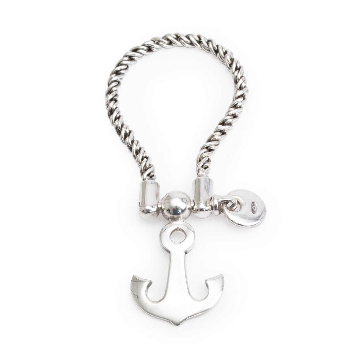 Tiffany & Co. Sterling Silver Anchor Key Ring – OLIVER'S