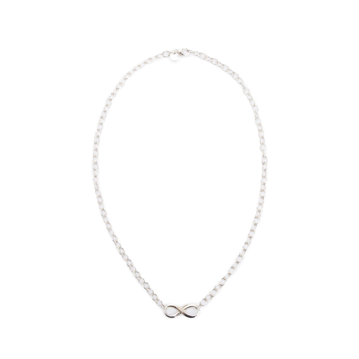 Tiffany & Co. Sterling Silver Infinity Link Necklace – OLIVER'S