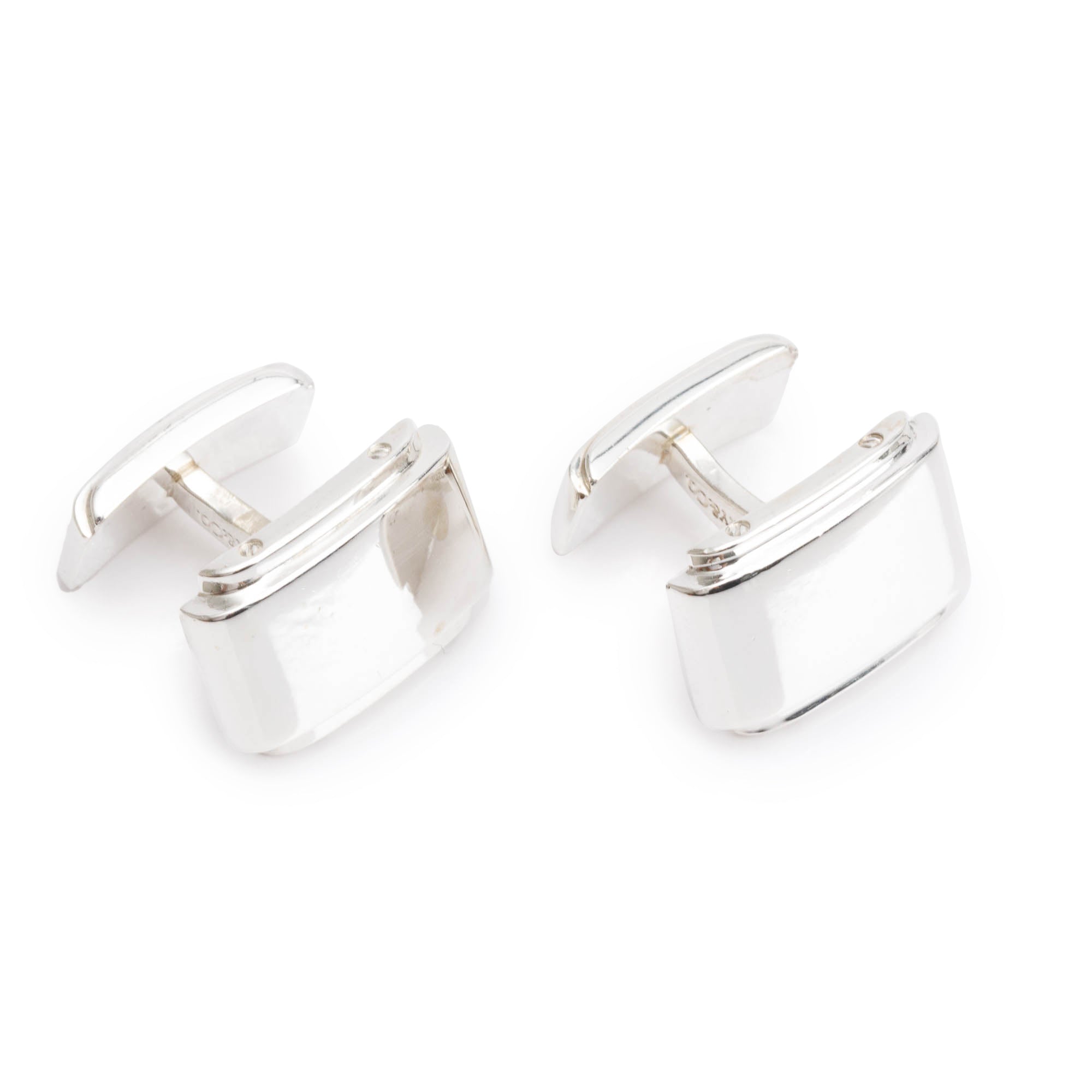 Tiffany & Co. Sterling Silver Metropolis Cufflinks – OLIVER'S