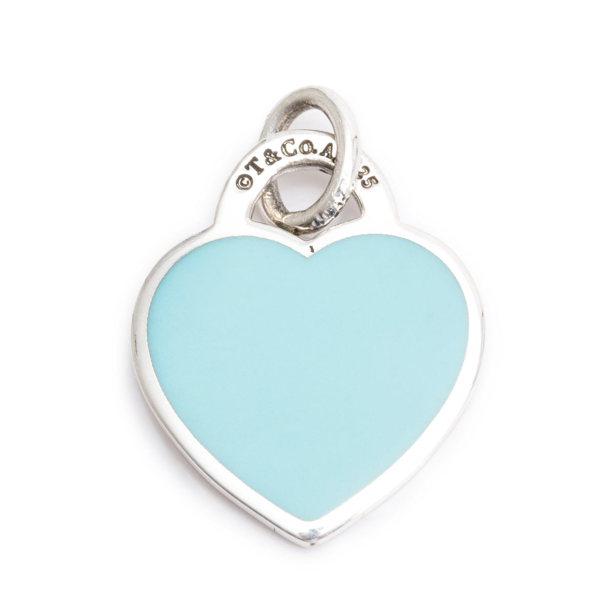 Tiffany & Co. Sterling Silver Return to Tiffany Small Heart Tag Charm ...