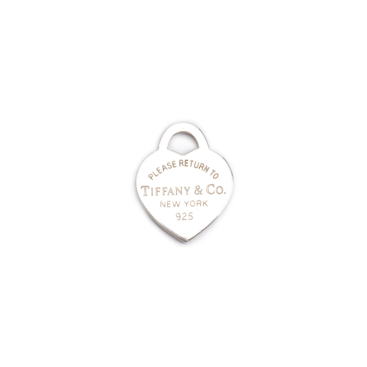 Tiffany & Co. Sterling Silver Return to Tiffany Small Heart Tag Charm ...