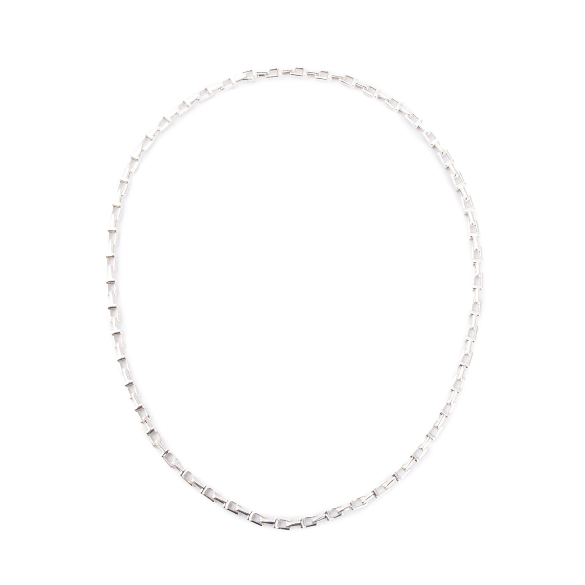 Tiffany & Co. Sterling Silver T Chain Necklace – OLIVER'S