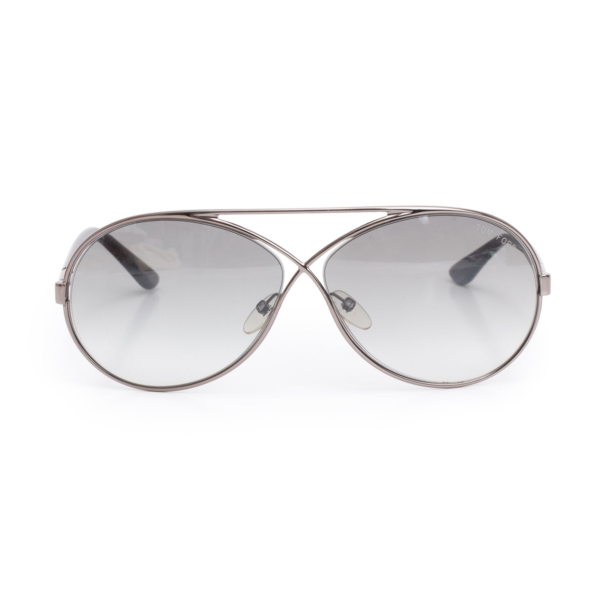 Tom Ford TF154 Gun-Metal Georgette Oversized Sunglasses – OLIVER'S