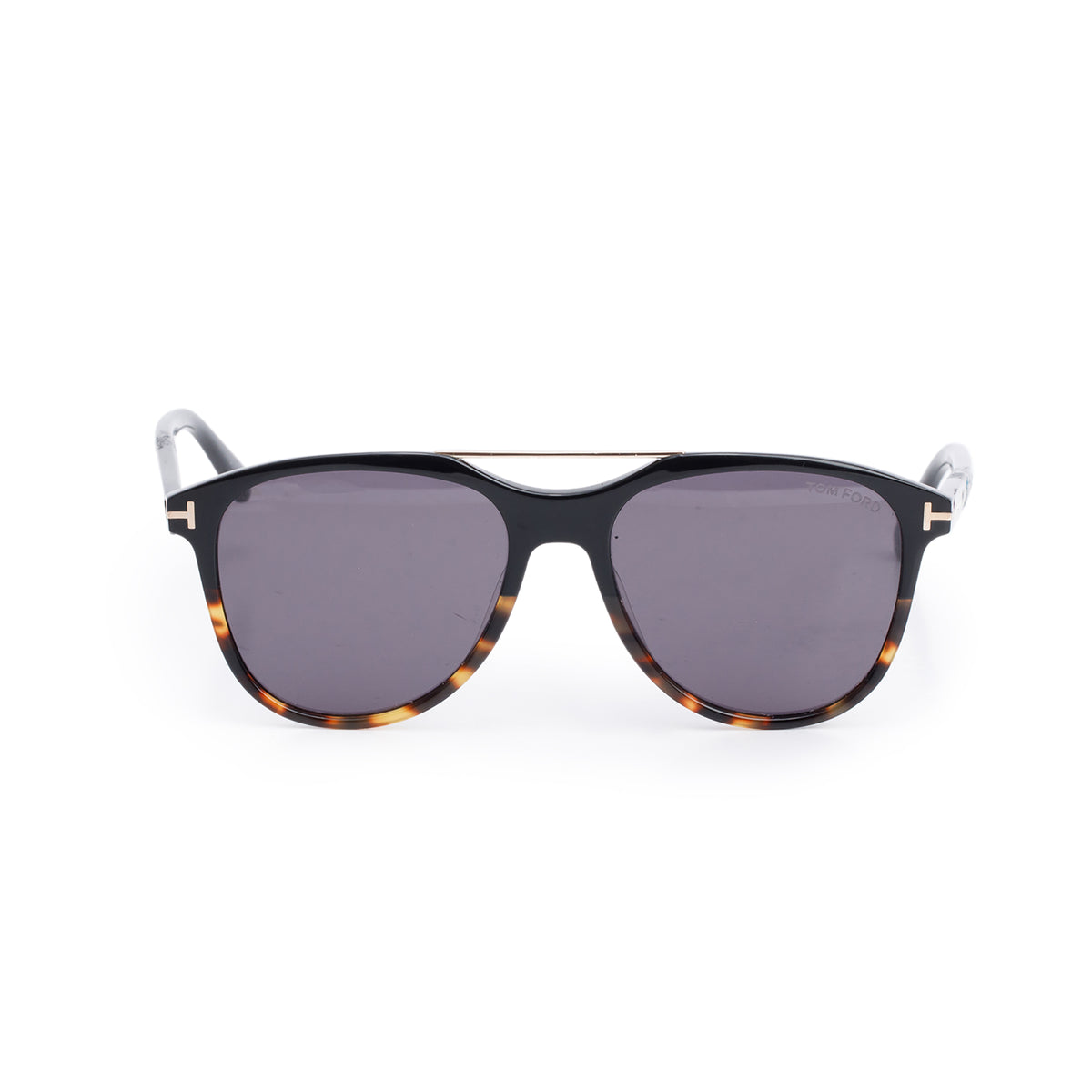 Tom Ford TF910 Brown Havana/Black Acetate Damian 02 Square Sunglasses ...