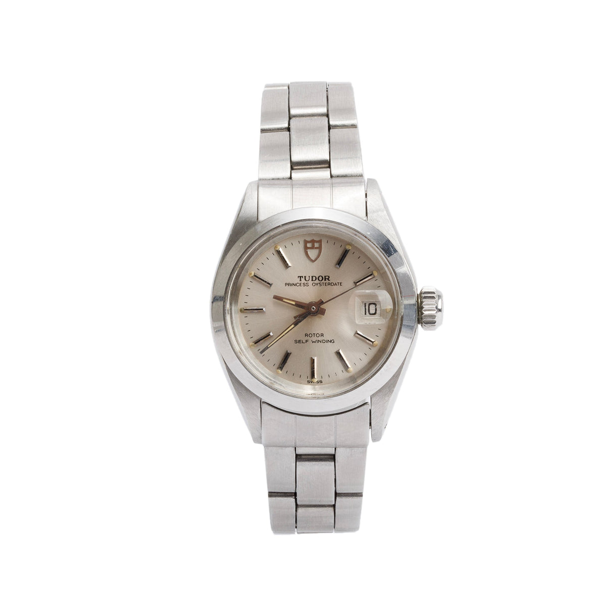 Tudor Stainless Steel Princess Oysterdate 25 MM Automatic Watch 92400 ...