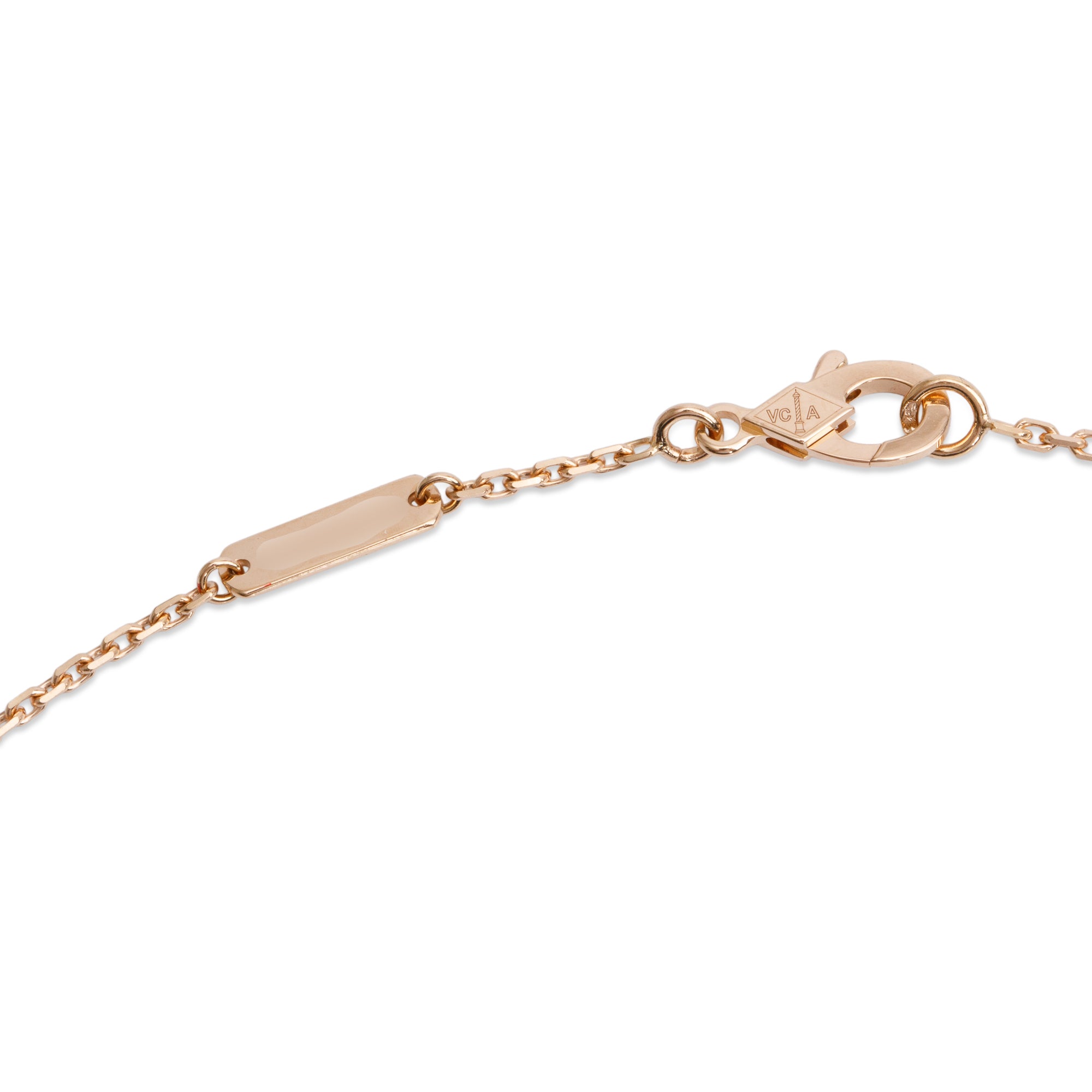 Van Cleef & Arpels 2023 Limited Edition 18k Rose Gold Vintage Alhambra ...