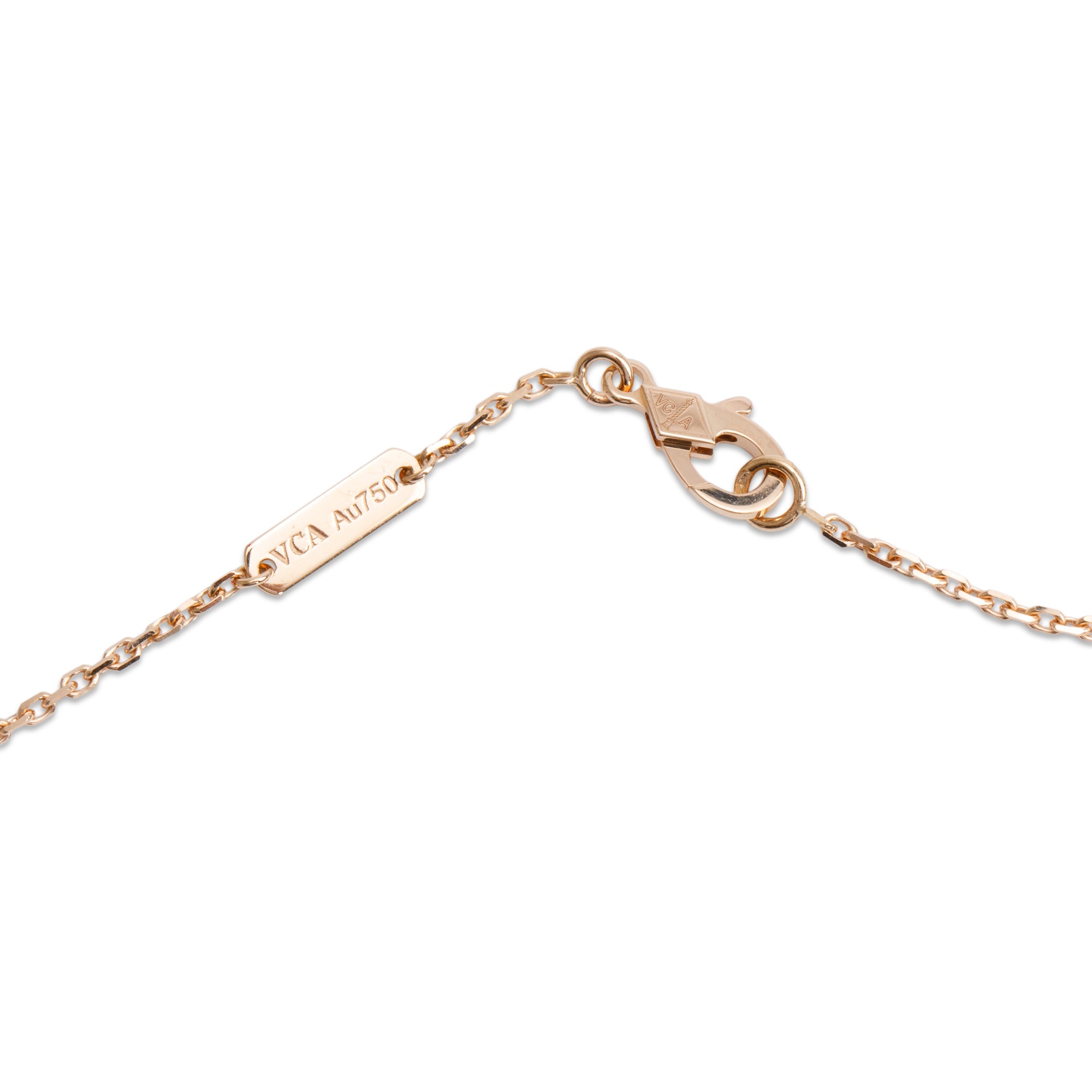 Van Cleef & Arpels 2023 Limited Edition 18k Rose Gold Vintage Alhambra ...