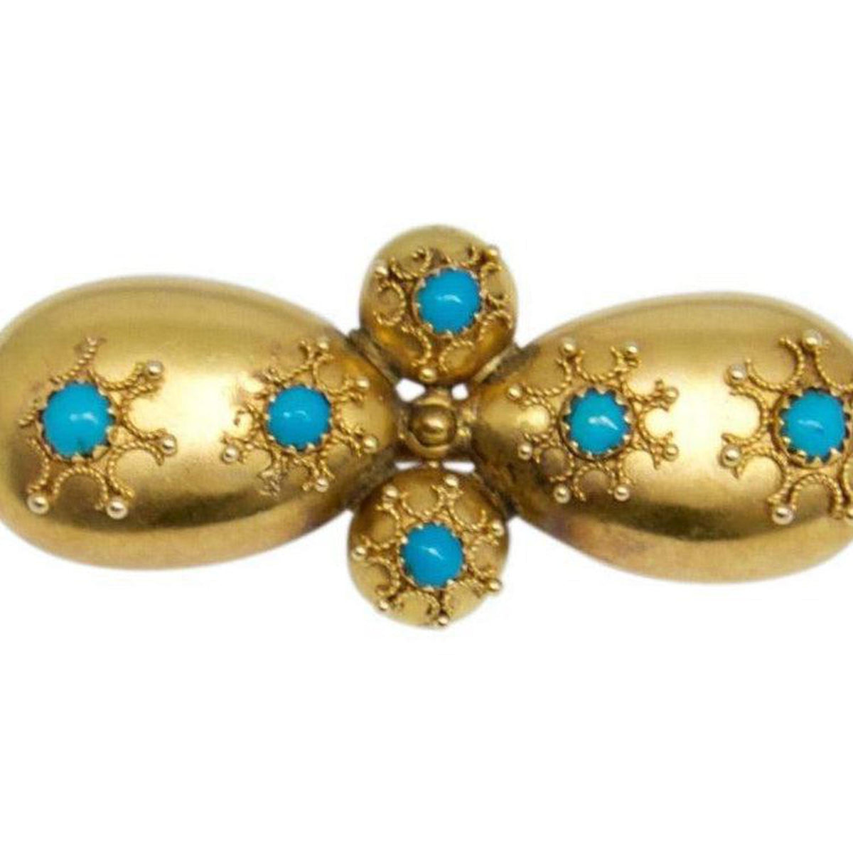 Antique Turquoise Brooch – OLIVER'S