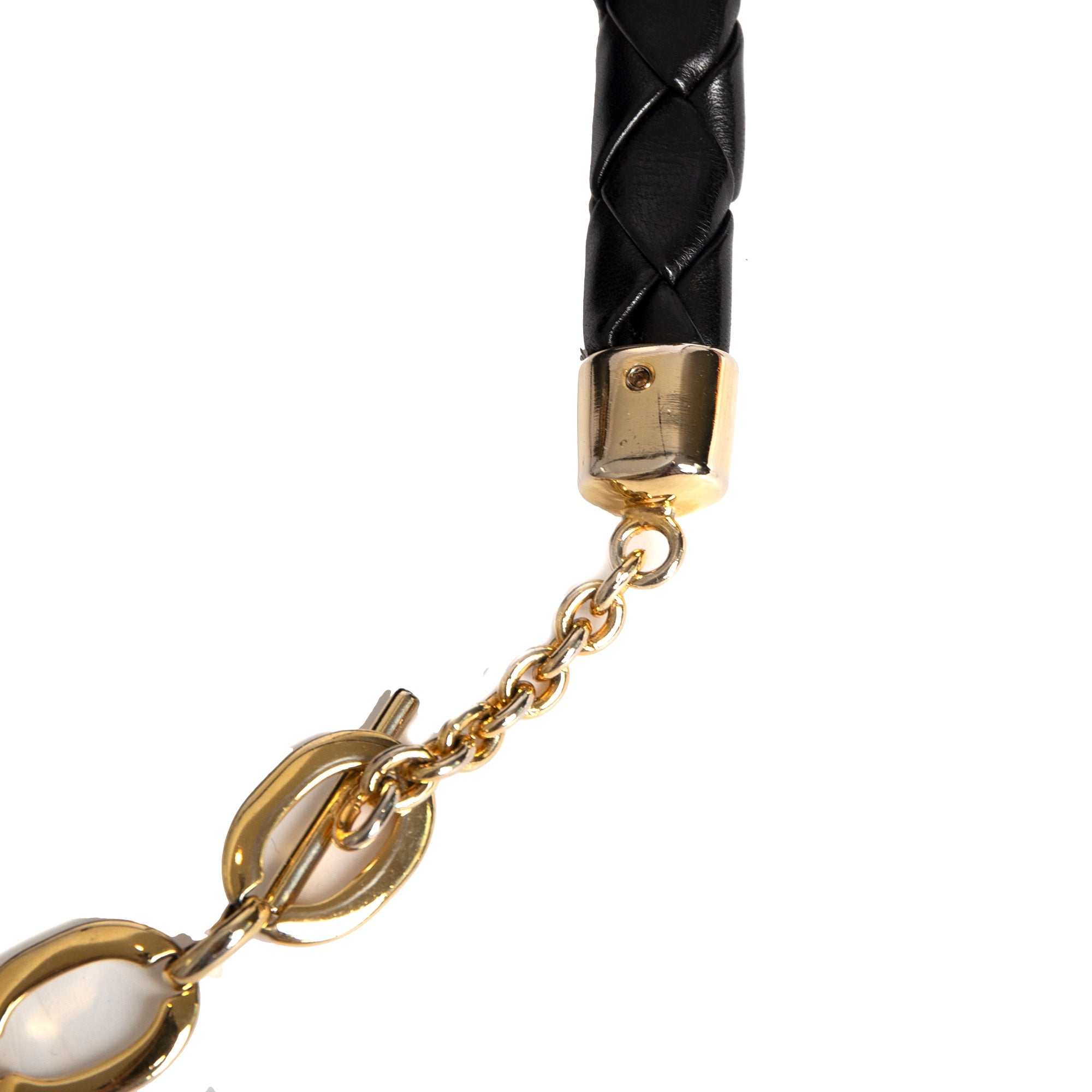 Bottega Veneta Vintage Leather Chain-Link Waist Bag – OLIVER'S