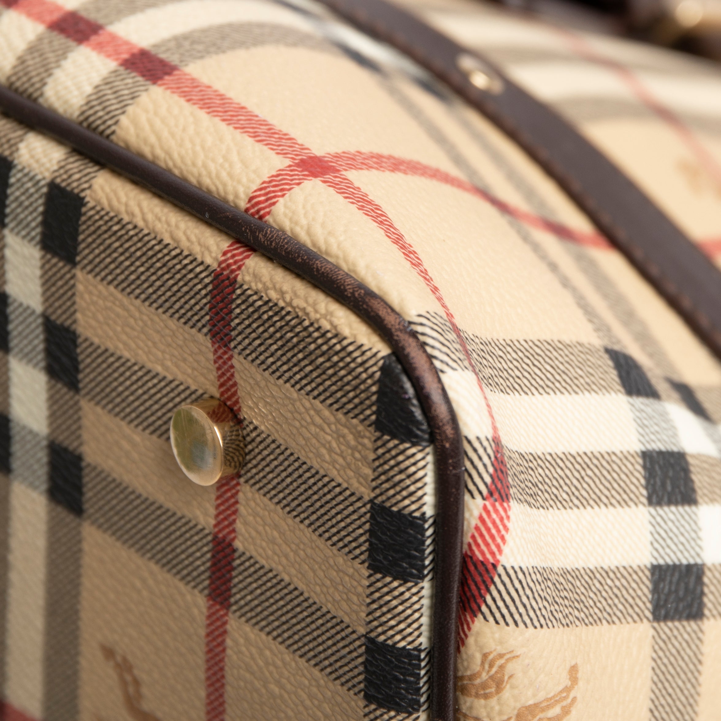 Burberry Haymarket Pet Carrier – OLIVER'S