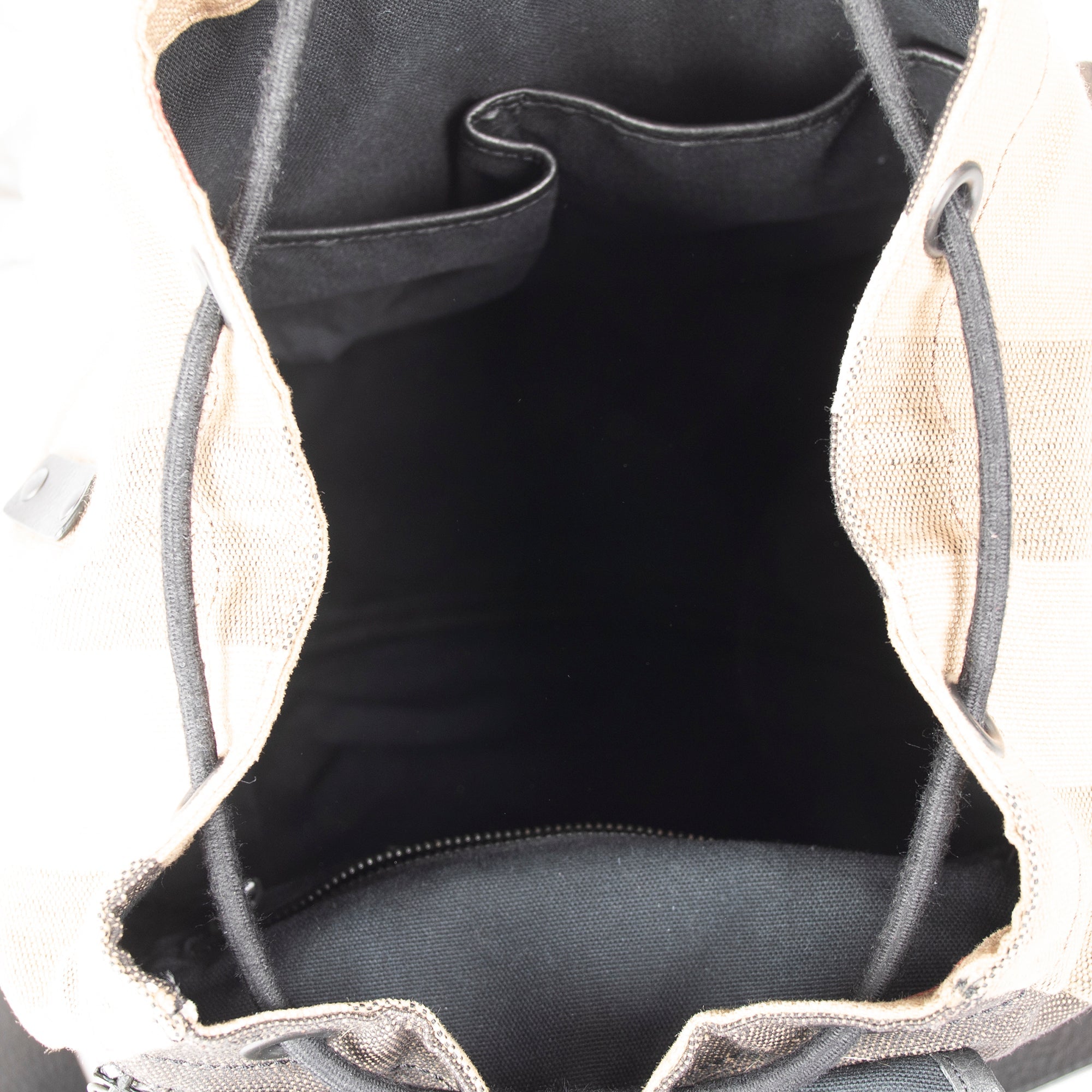 Burberry House Check Korbin Canvas Backpack – OLIVER'S