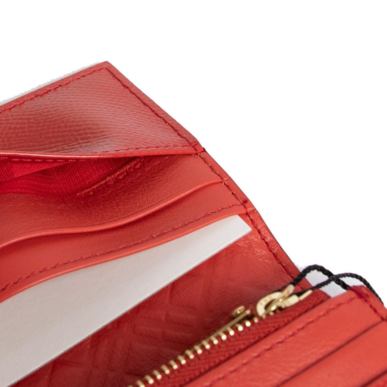 Burberry Red Patent Leather Continental Wallet w/ Box – OLIVER'S