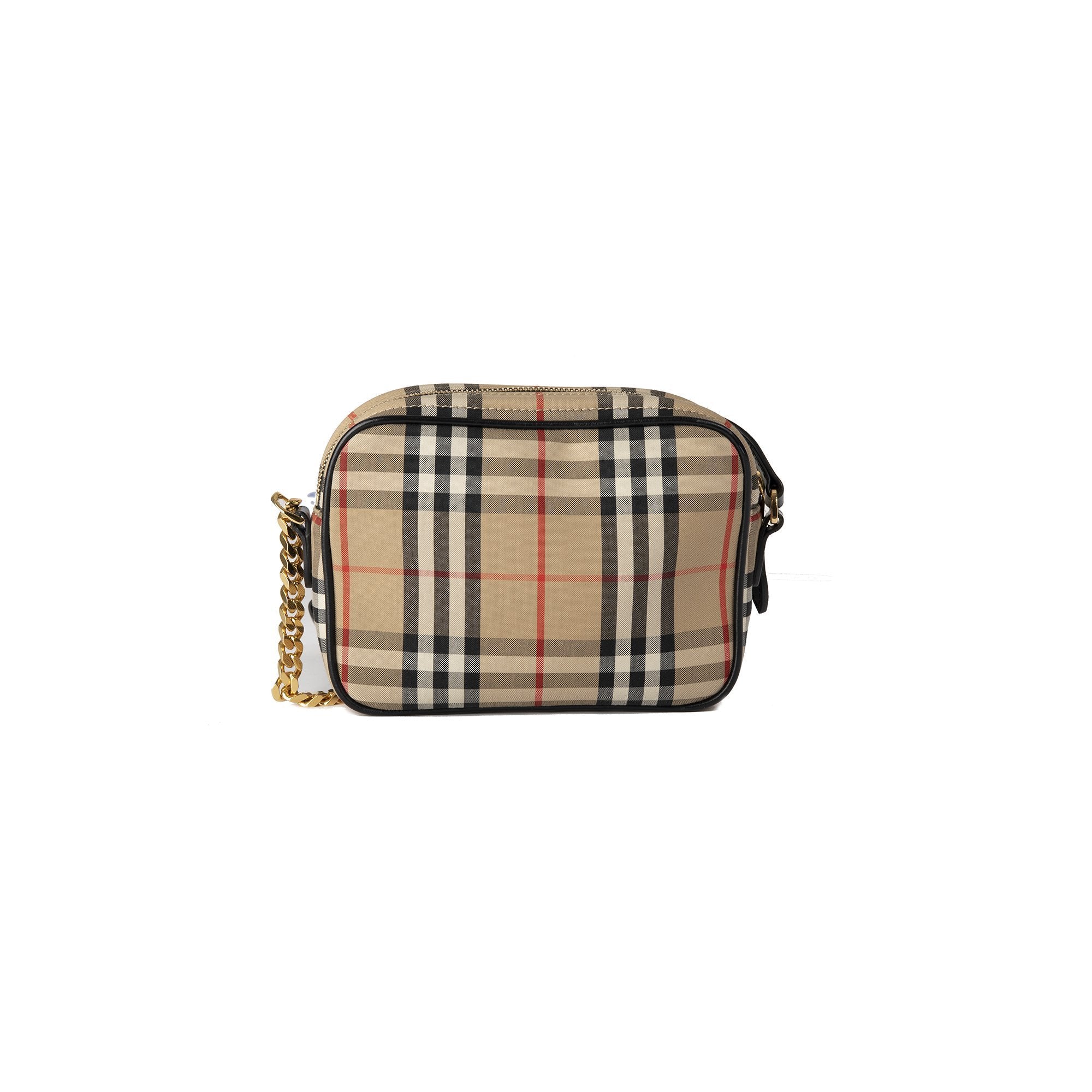 Burberry Vintage Check Camera Bag – OLIVER'S