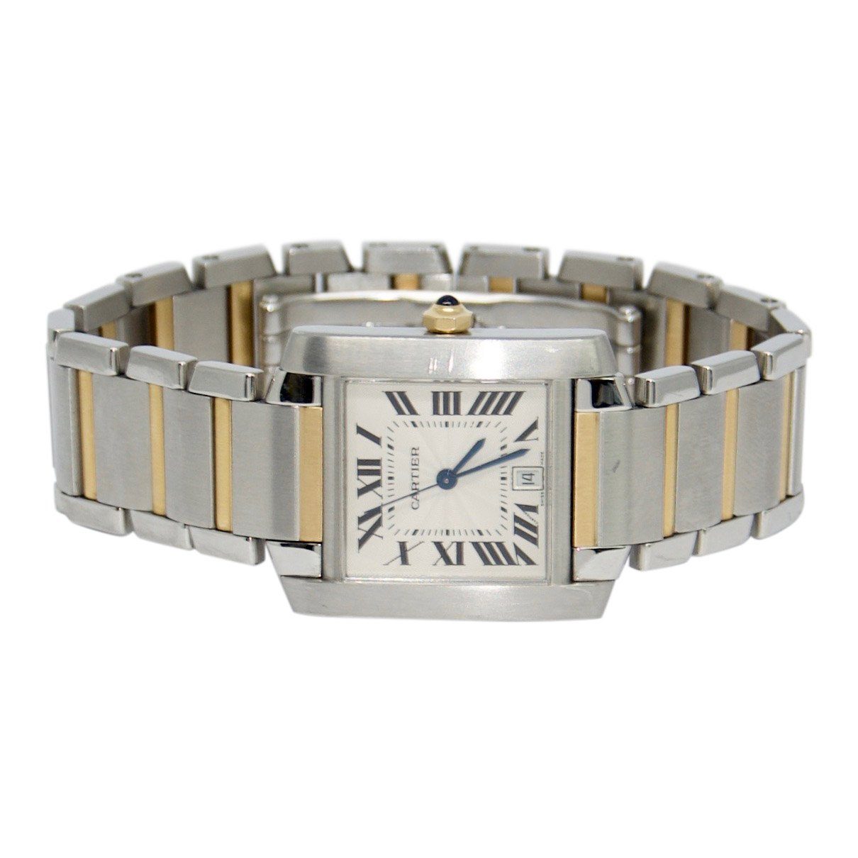 Cartier Two-Tone Tank Francaise Watch, Large Model – OLIVER'S