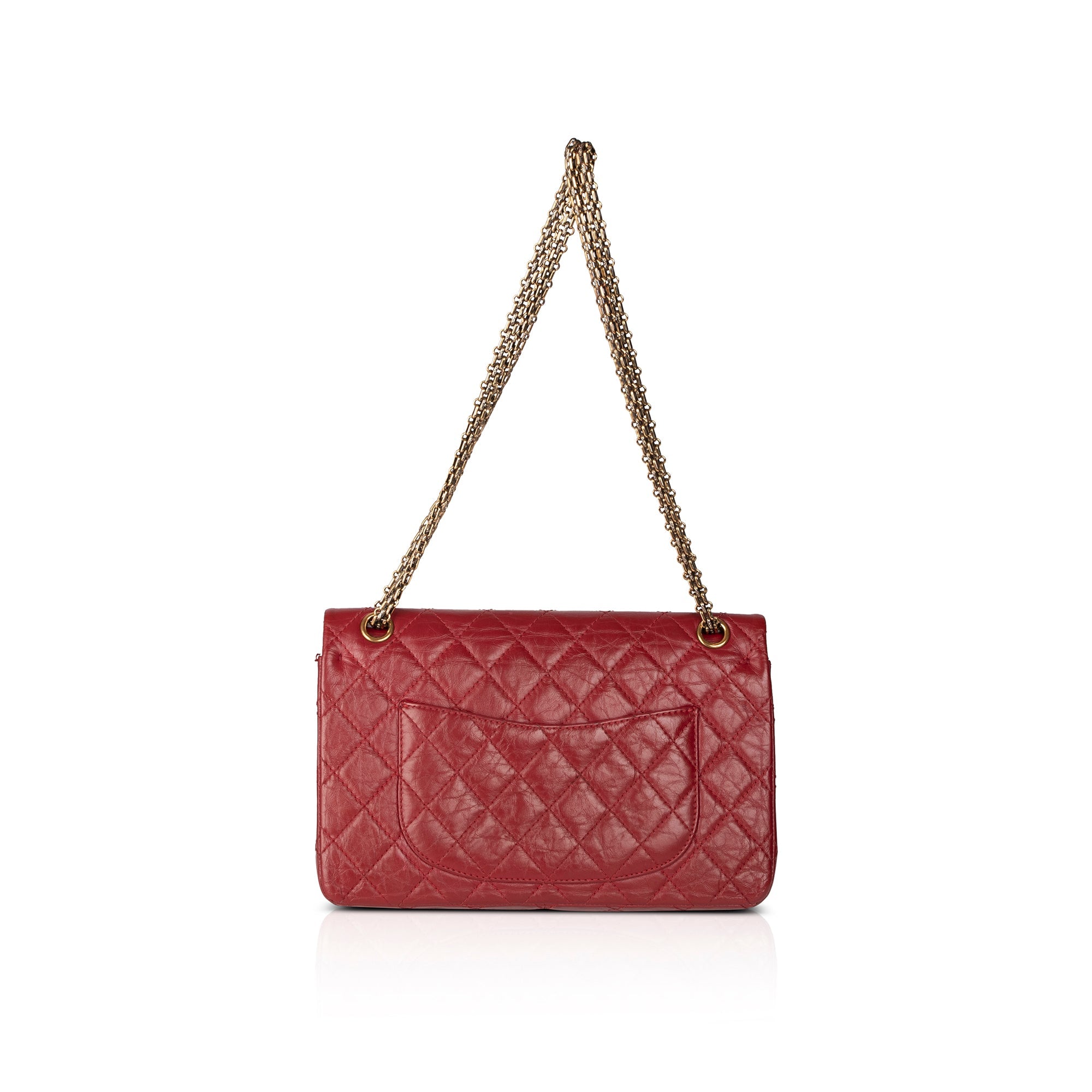 Chanel Large 2.55 226 Reissue Double Flap Bag w/ Box, Receipt & Authen ...