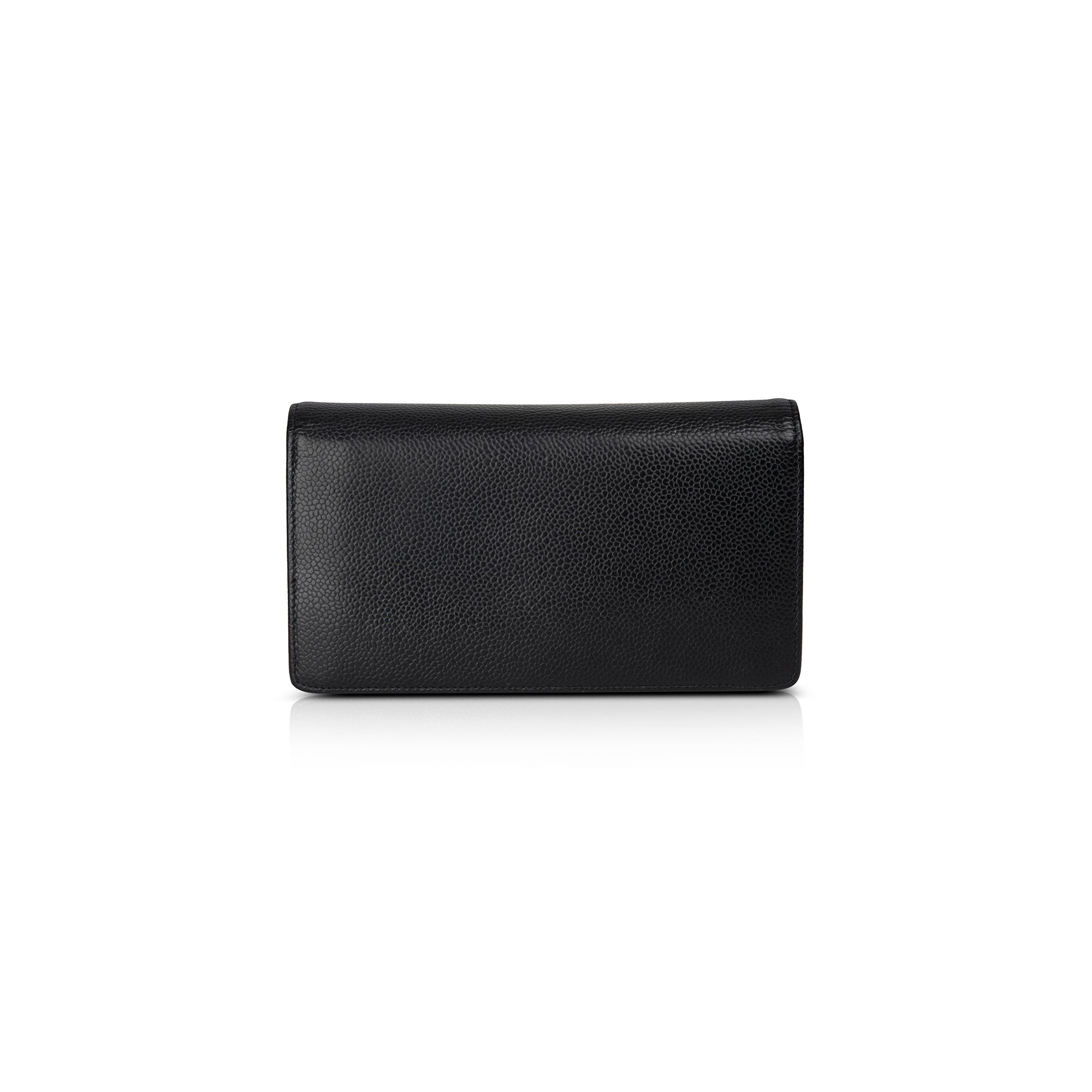 Chanel Timeless Interlocking CC Logo Continental Wallet – OLIVER'S