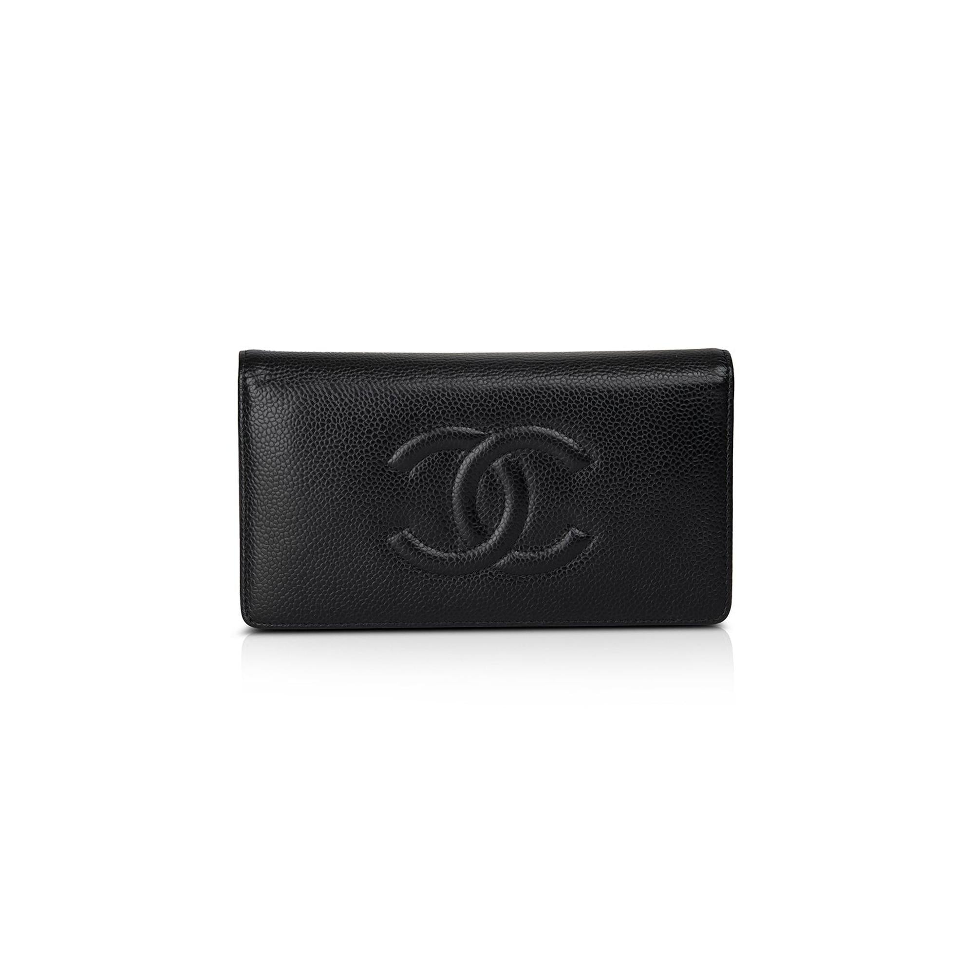 Chanel Timeless Interlocking CC Logo Continental Wallet – OLIVER'S