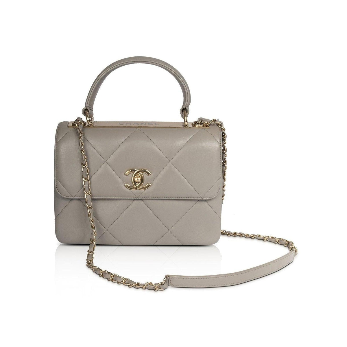 Chanel Trendy CC Small Top Handle Flap Bag – OLIVER'S
