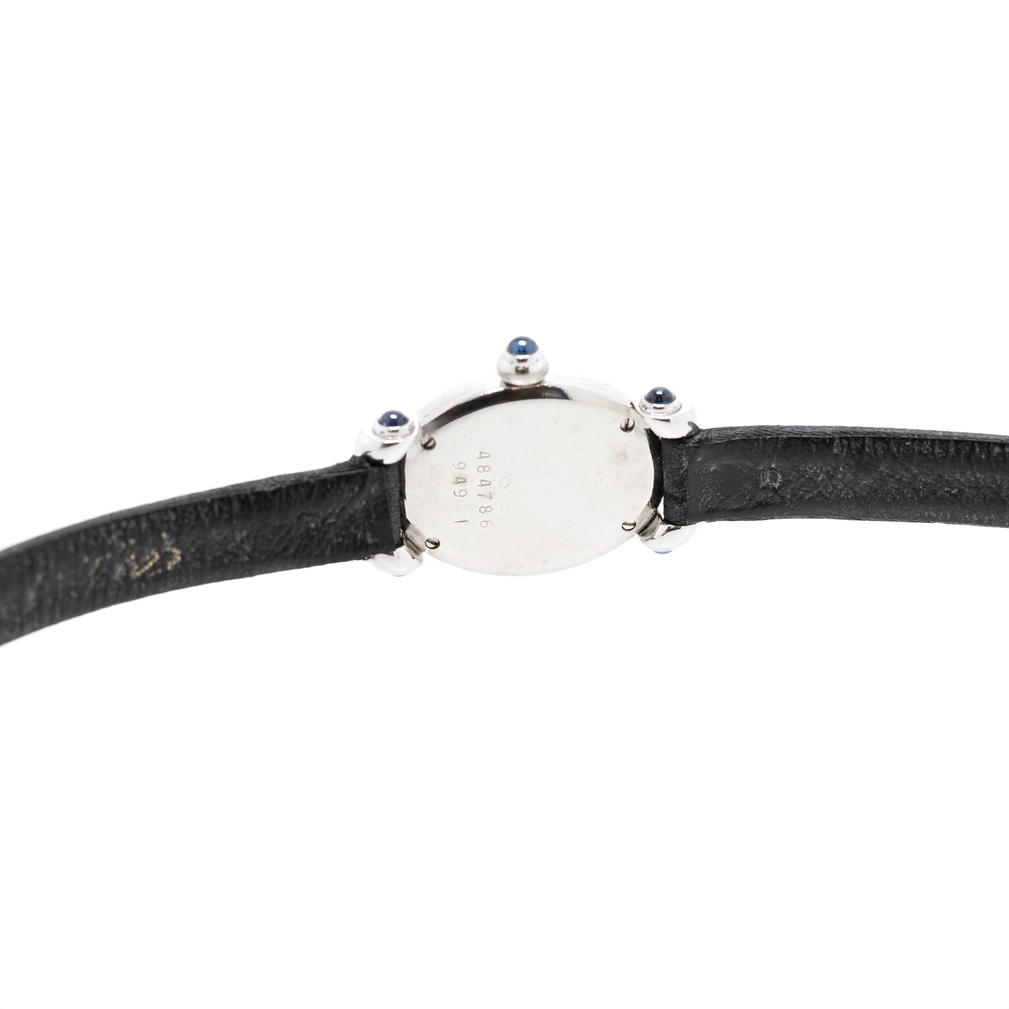 Chopard 18k White Gold Diamond Oval Watch w/ Box – OLIVER'S