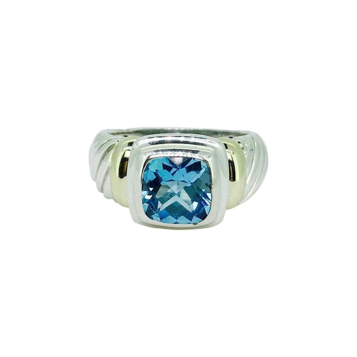 David Yurman Noblesse Blue Topaz Ring – OLIVER'S