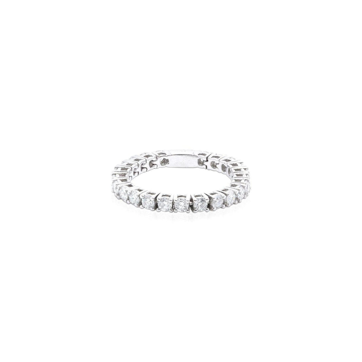 Diamond Eternity Tennis Ring – OLIVER'S