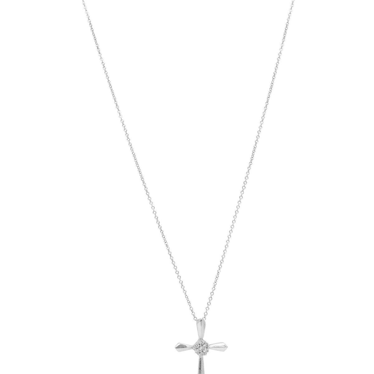 EFFY Diamond Cross Pendant Necklace – OLIVER'S