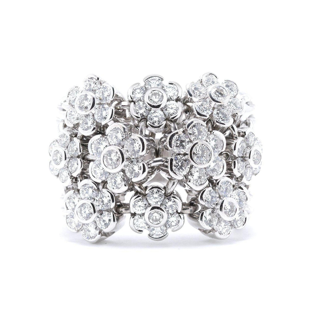Floral Diamond Ring – OLIVER'S