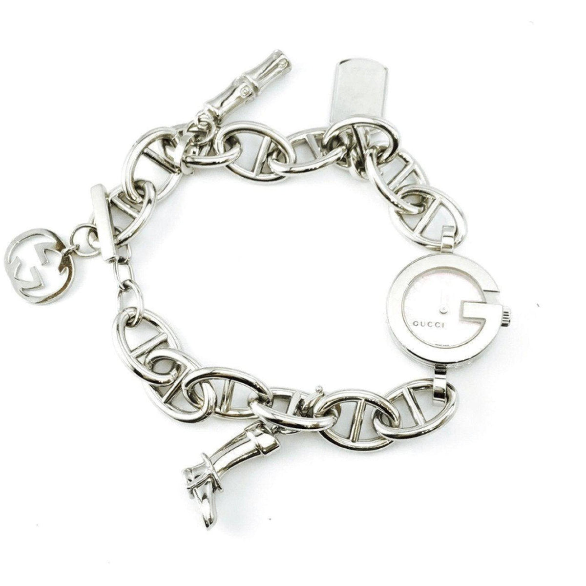 Gucci 107 Watch Charm Bracelet – Oliver Jewellery