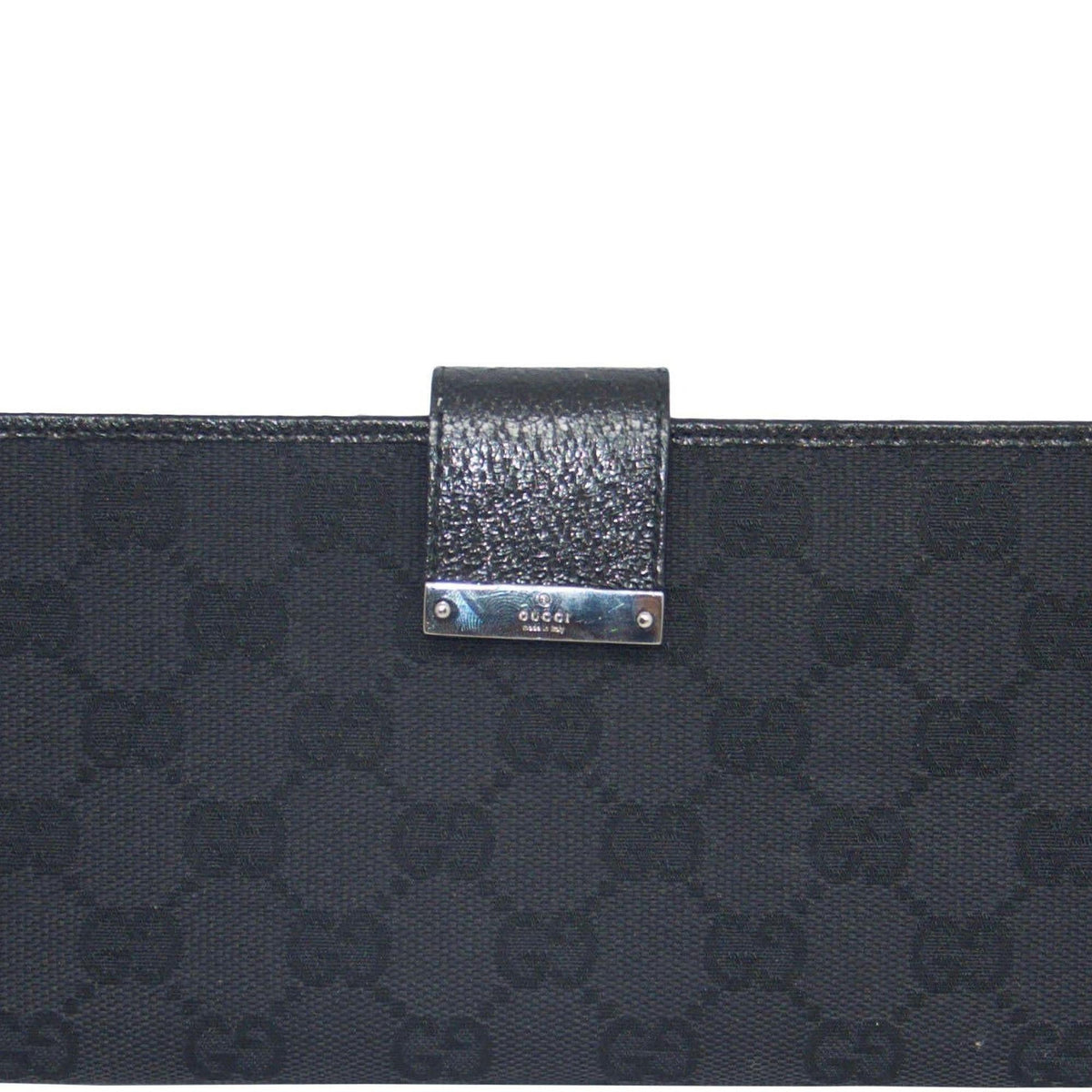 Gucci GG Canvas Checkbook Cover – OLIVER'S