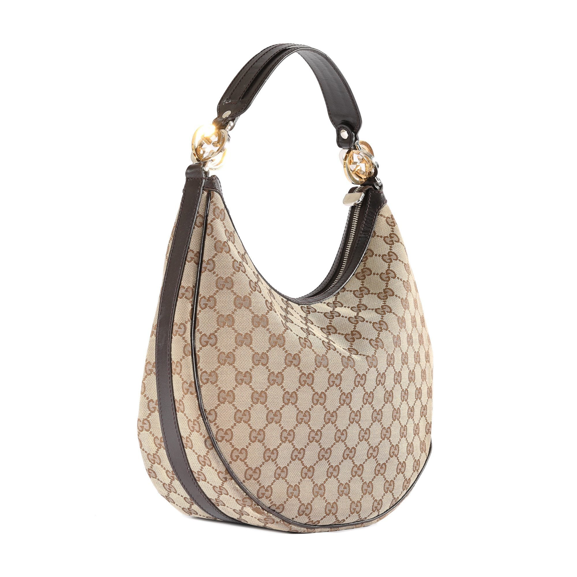 Gucci GG Canvas Twins Hobo – OLIVER'S