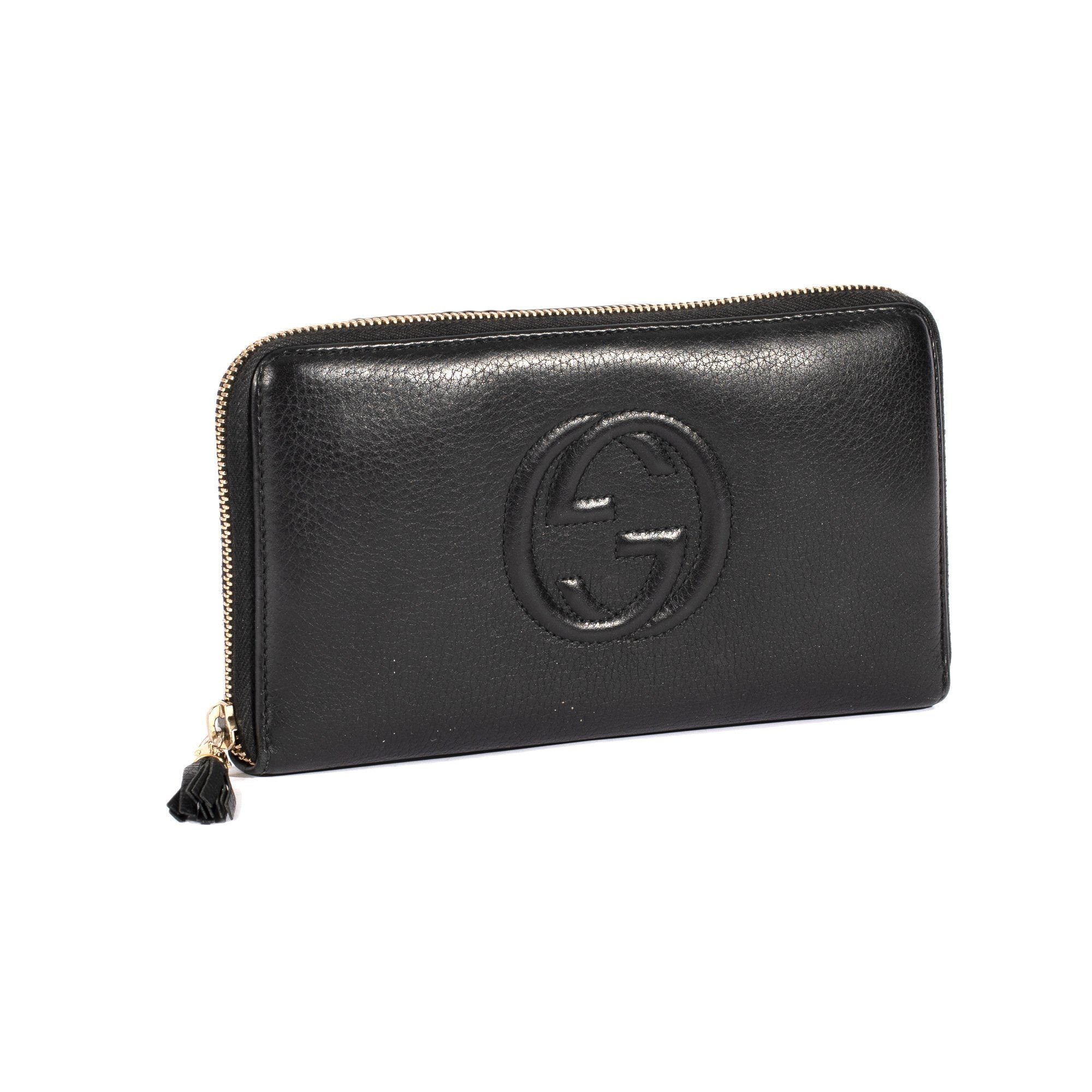 Gucci Soho Travel Zip-Around Wallet – OLIVER'S