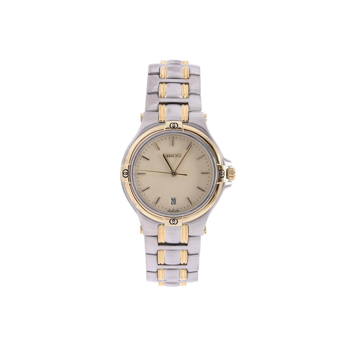 Gucci Two-Tone 9040 Series Watch – OLIVER'S