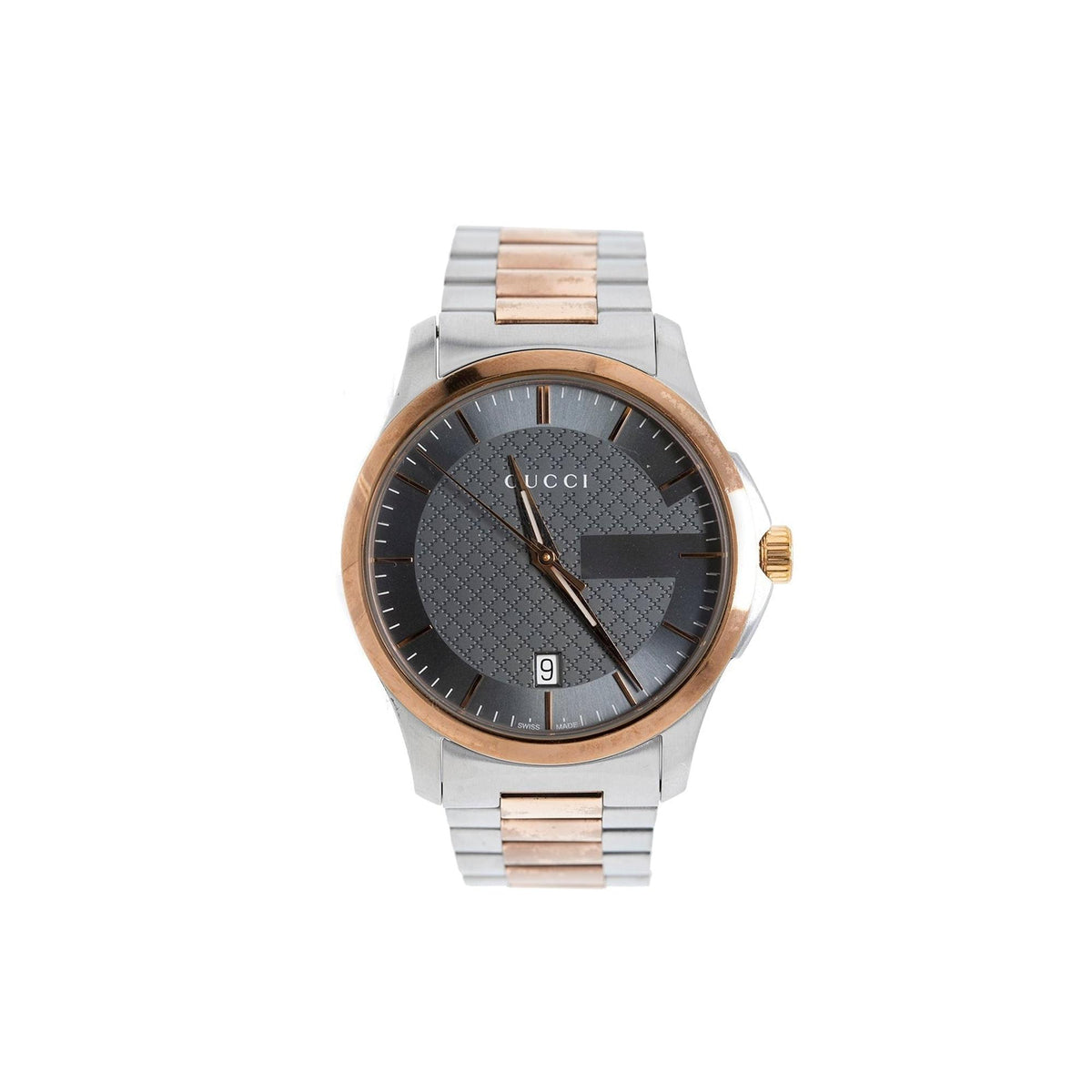 Gucci Two-Tone G-Timeless Watch – OLIVER'S