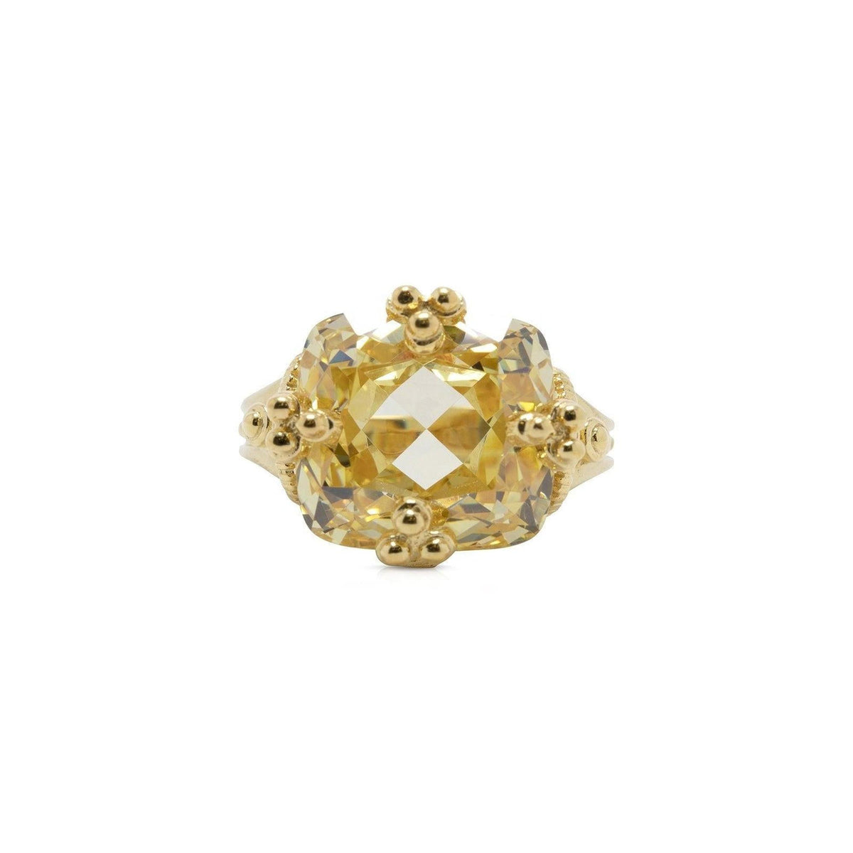 Judith Ripka Canary Crystal Cocktail Ring – OLIVER'S