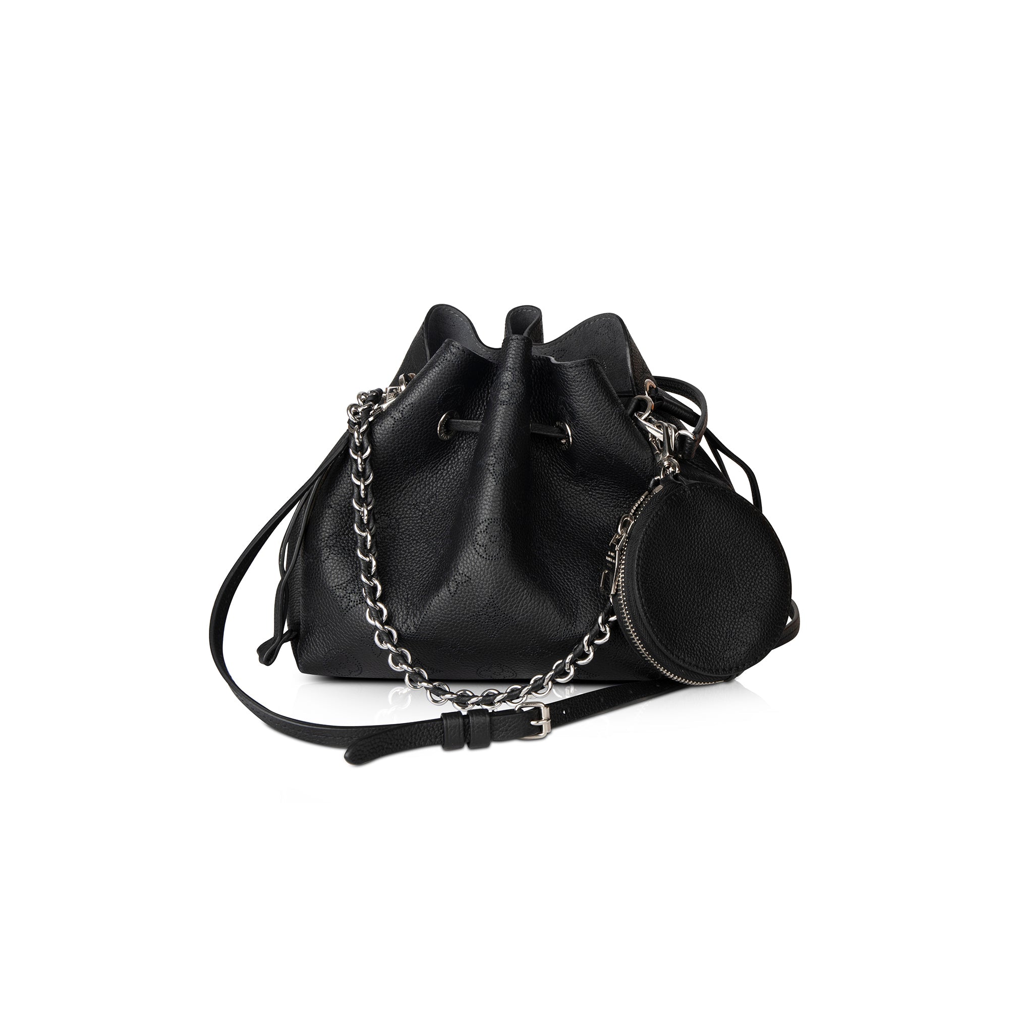 Louis Vuitton 2020 Mahina Leather Bella Bucket Bag w/ Box & Pouch ...