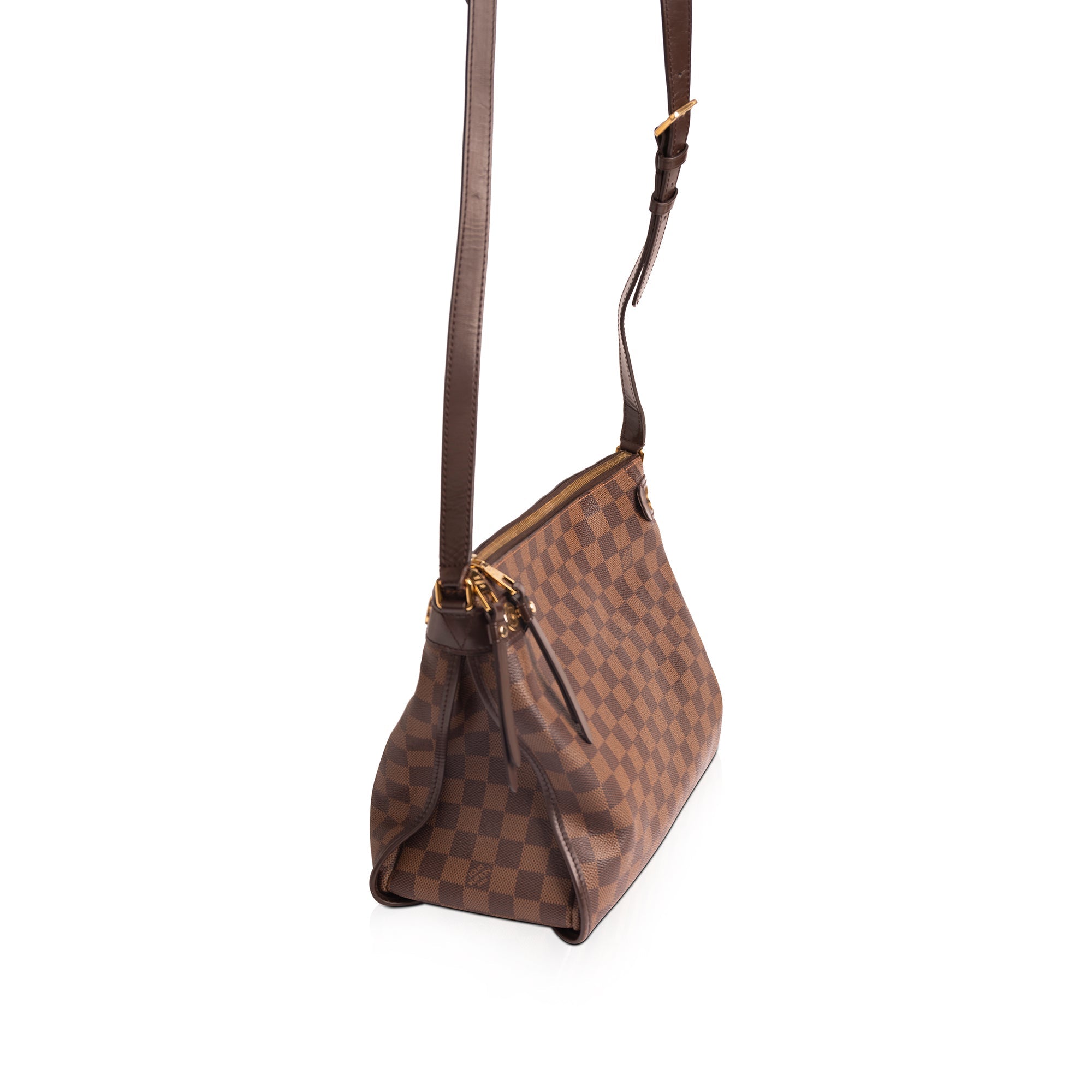 Louis Vuitton Damier Ebene Duomo Crossbody w/ Receipt – OLIVER'S