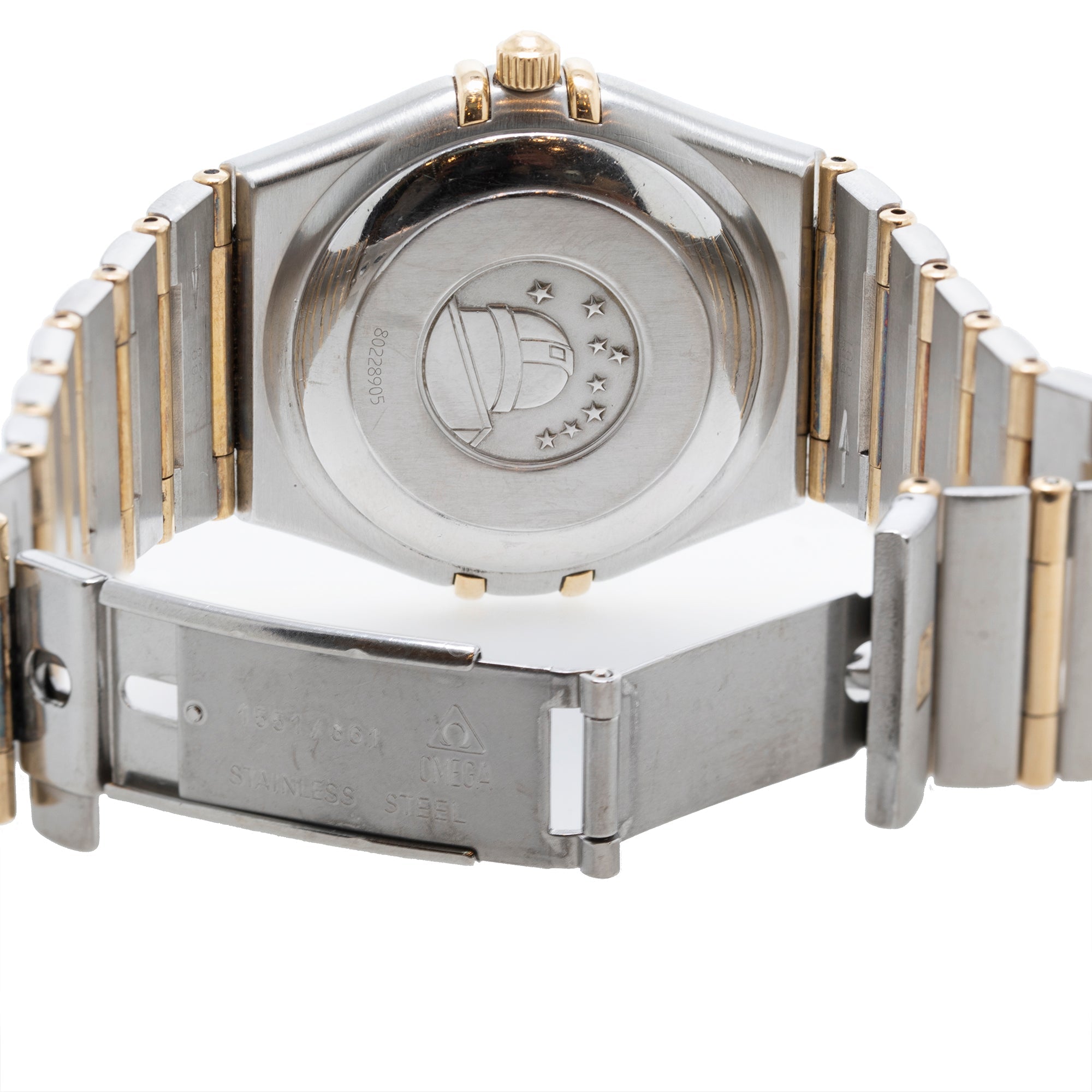 Omega Two-Tone Constellation Chronometer 35 mm Automatic Watch – Oliver ...