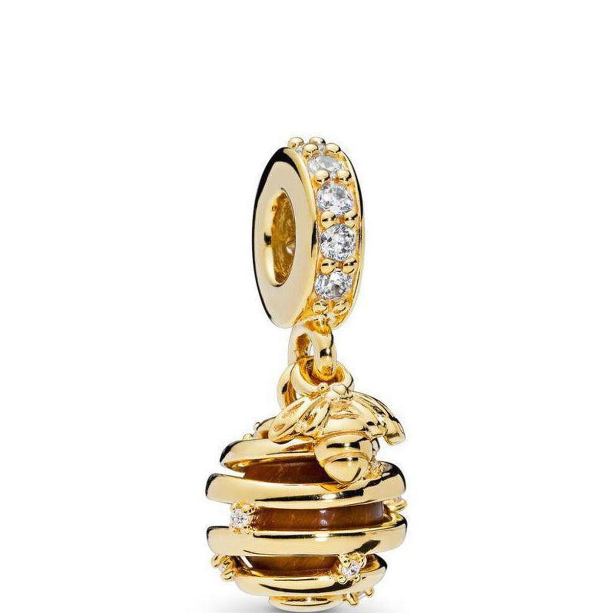 Pandora Shine Sparkling Beehive Dangle Charm – OLIVER'S