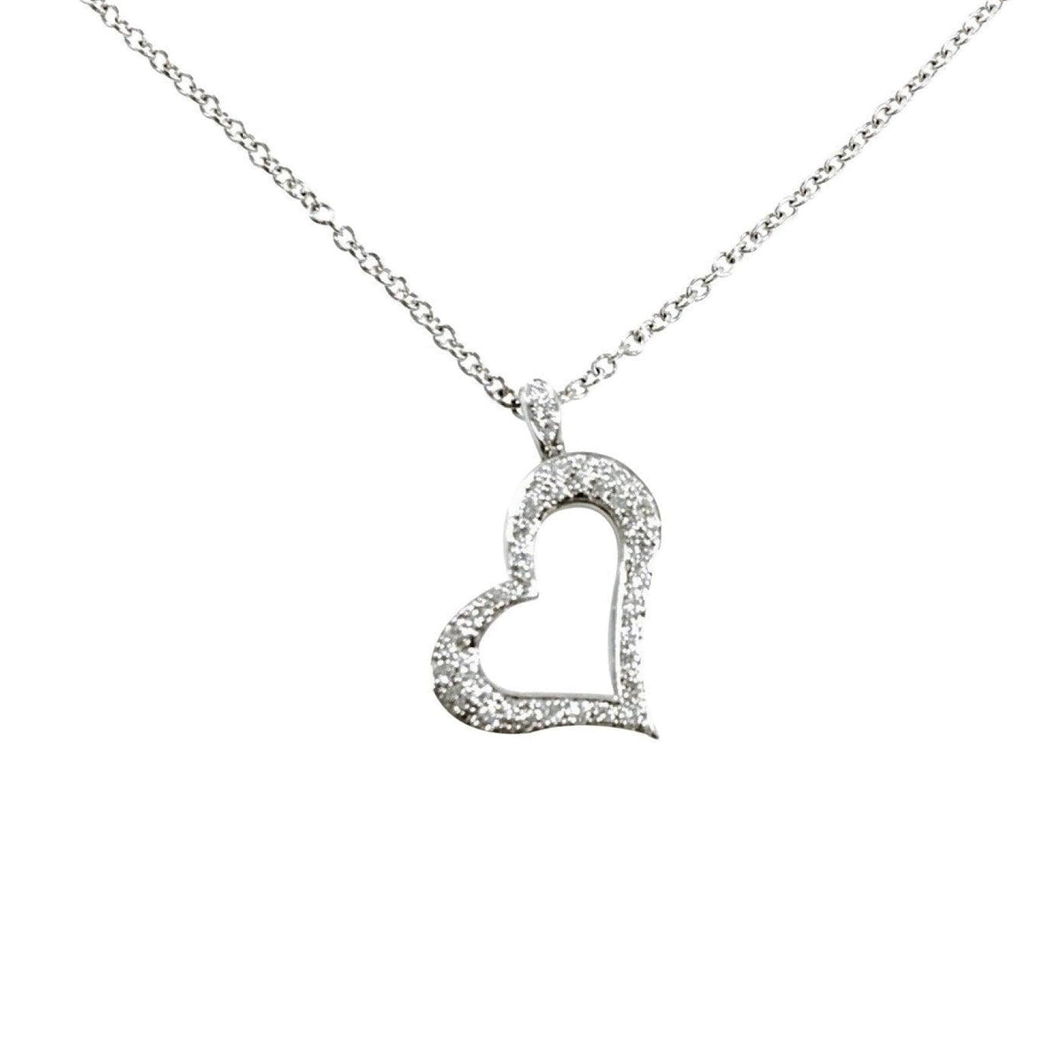 Piaget Diamond Heart Pendant Necklace – OLIVER'S