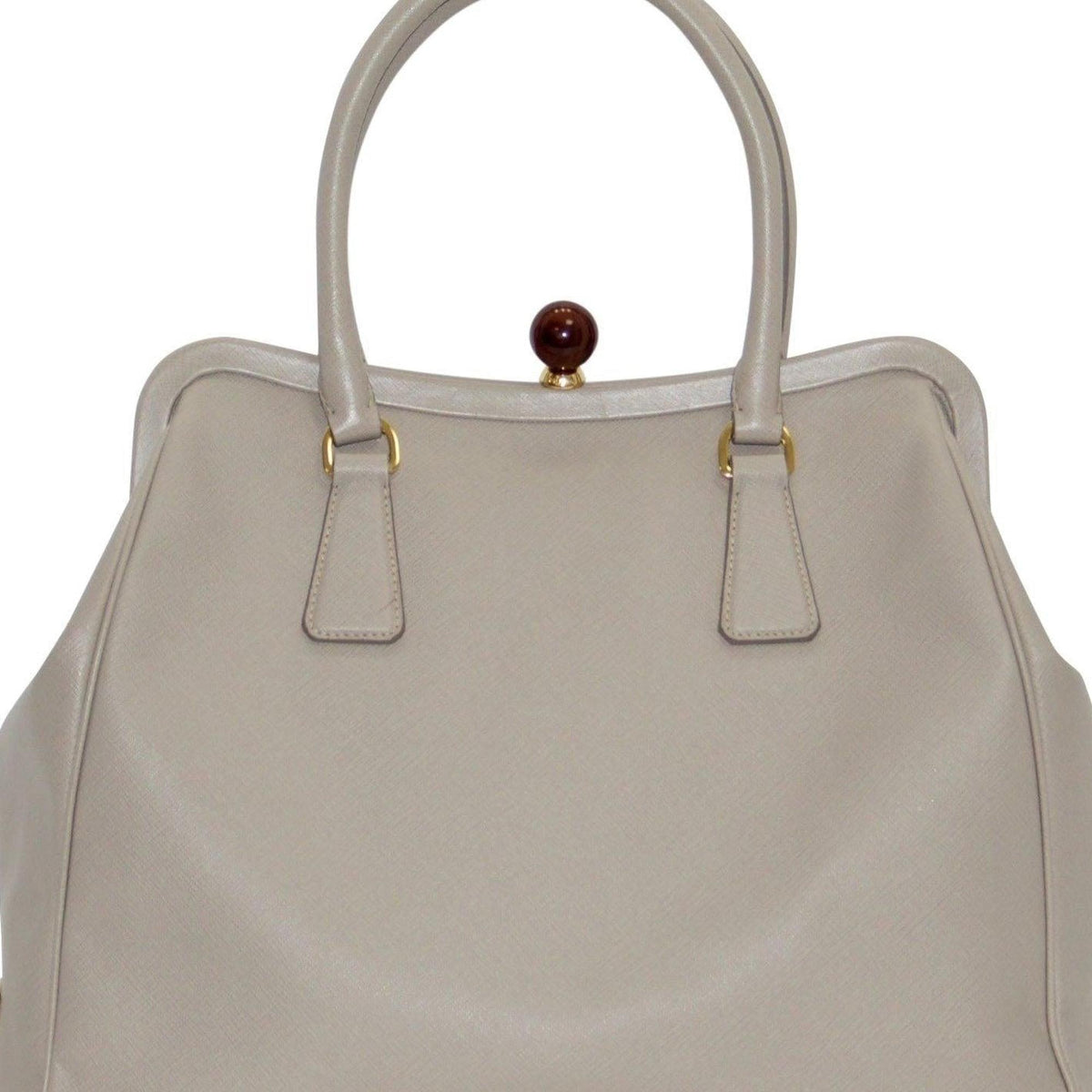 Prada Medium Saffiano Lux Doctor Frame Bag – OLIVER'S