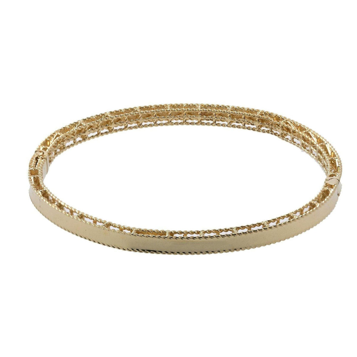 Roberto Coin 18k Gold Symphony Princess Oval Bracelet – OLIVER'S